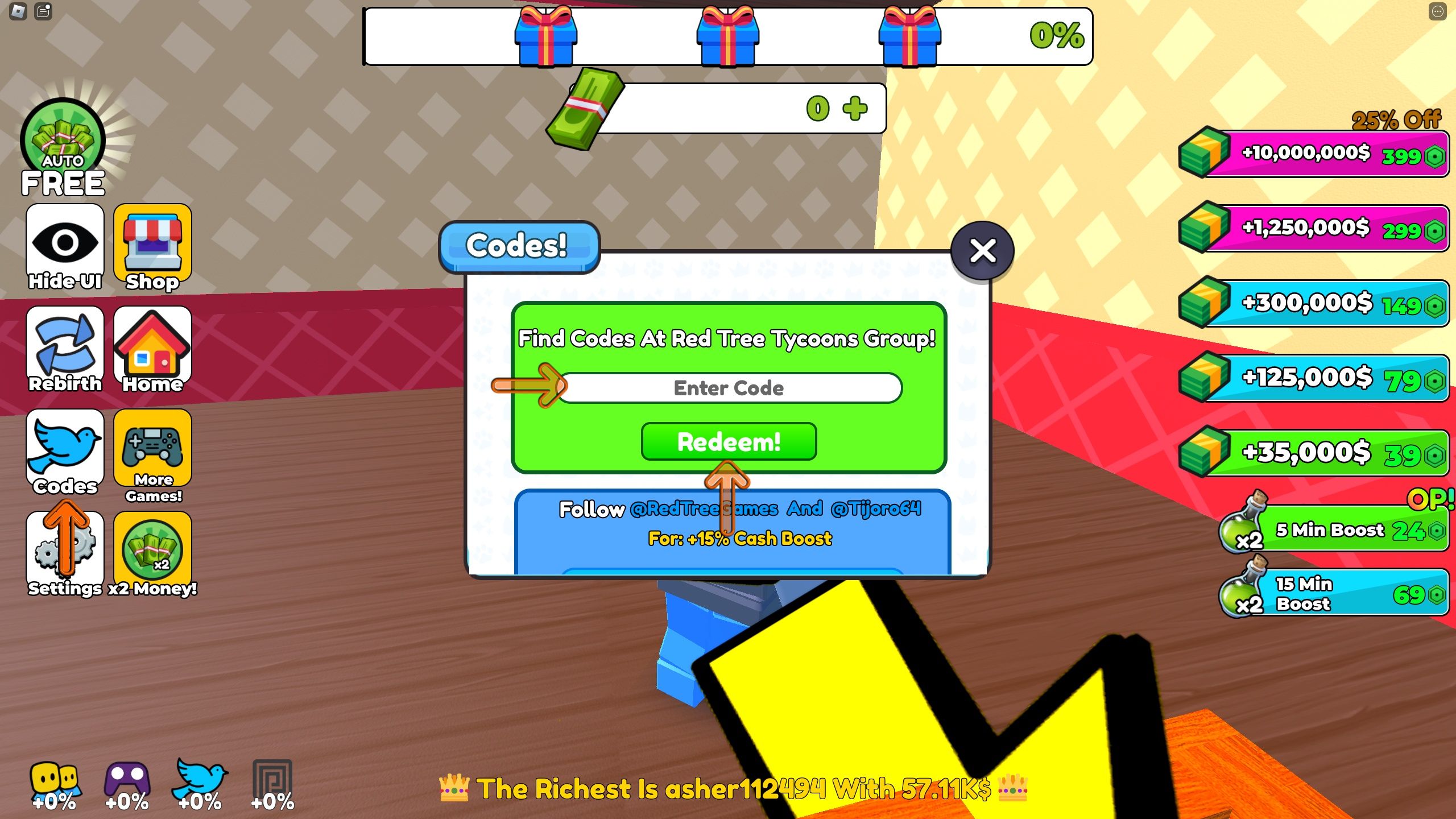 Sandwich Tycoon Codes - Roblox