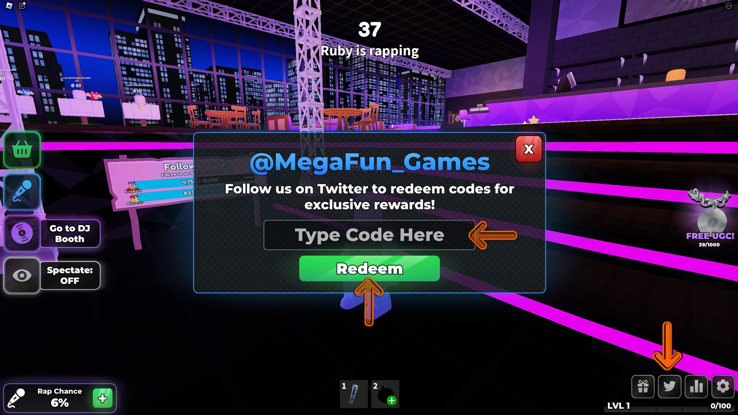 Epic Rap Battles Codes - Roblox