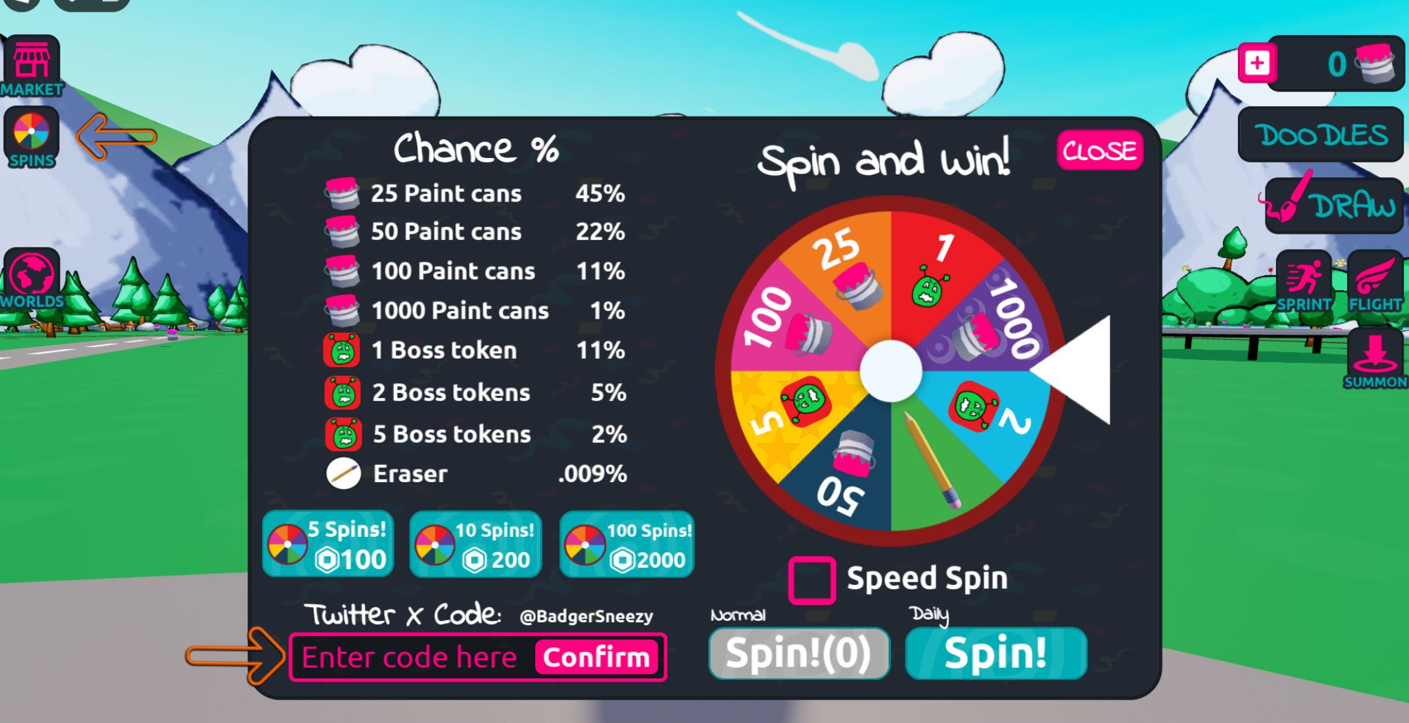 Draw n' Spawn Codes - Roblox