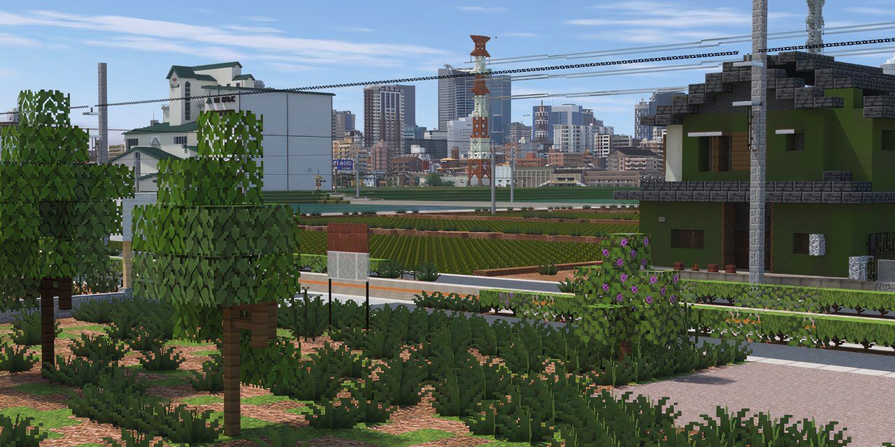 Minecraft City Layout