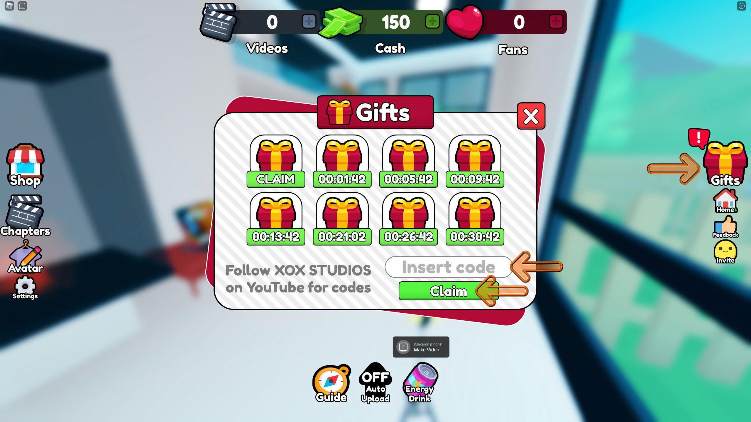 Become A Famous Influencer Codes - Roblox