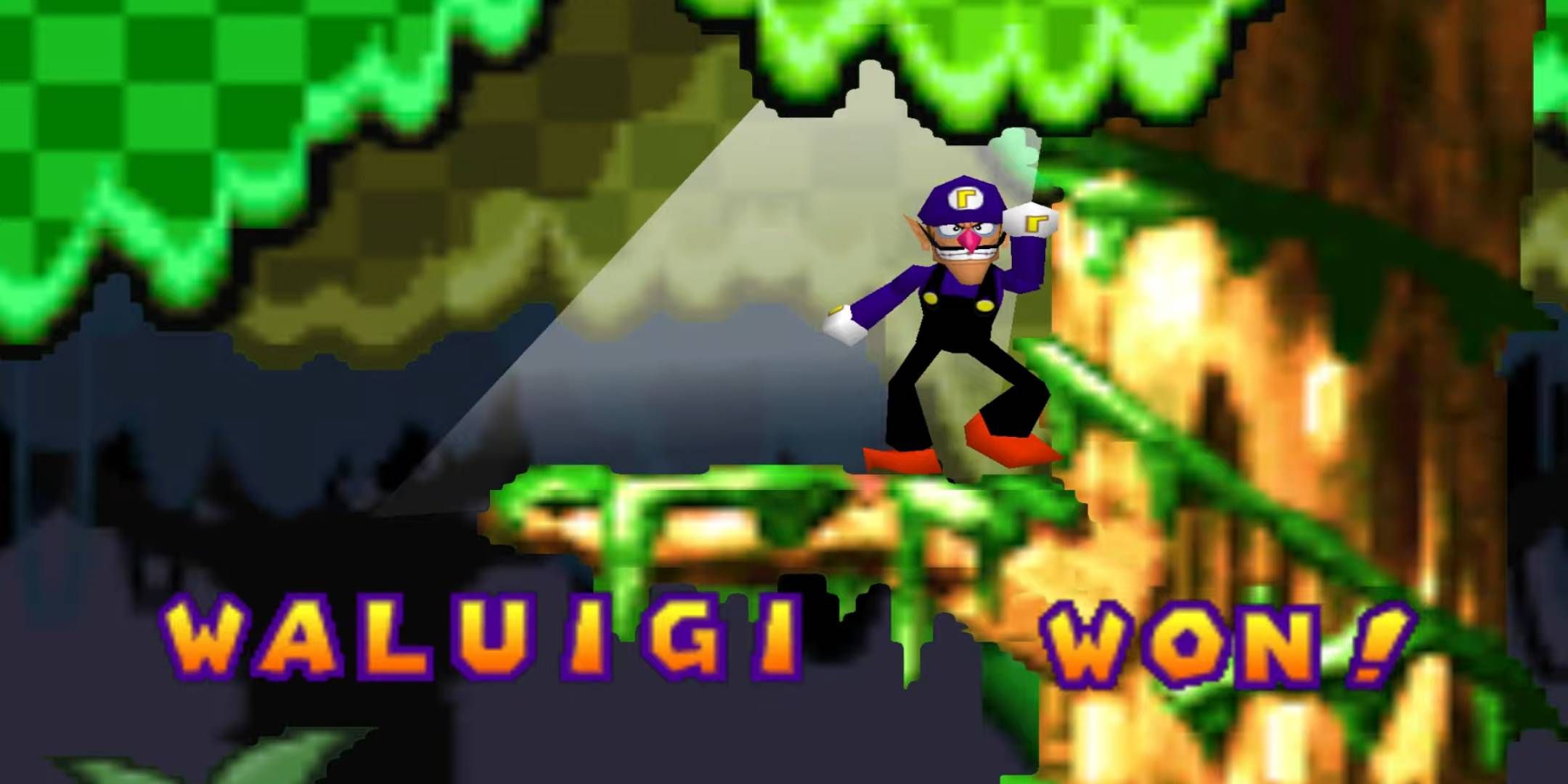 Waluigi In Super Mario 64 Ds Proof