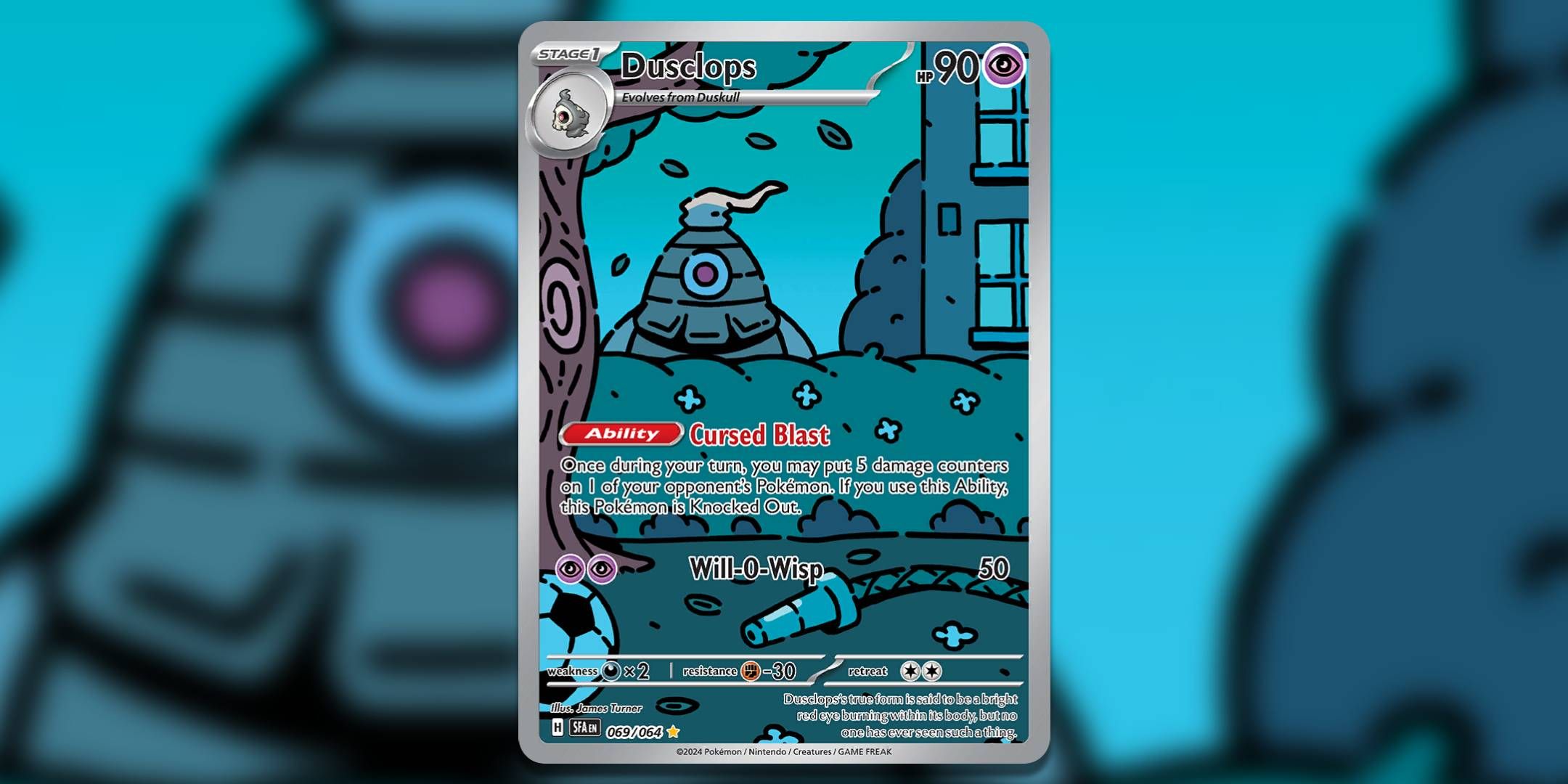 Pokemon Dusclops Card