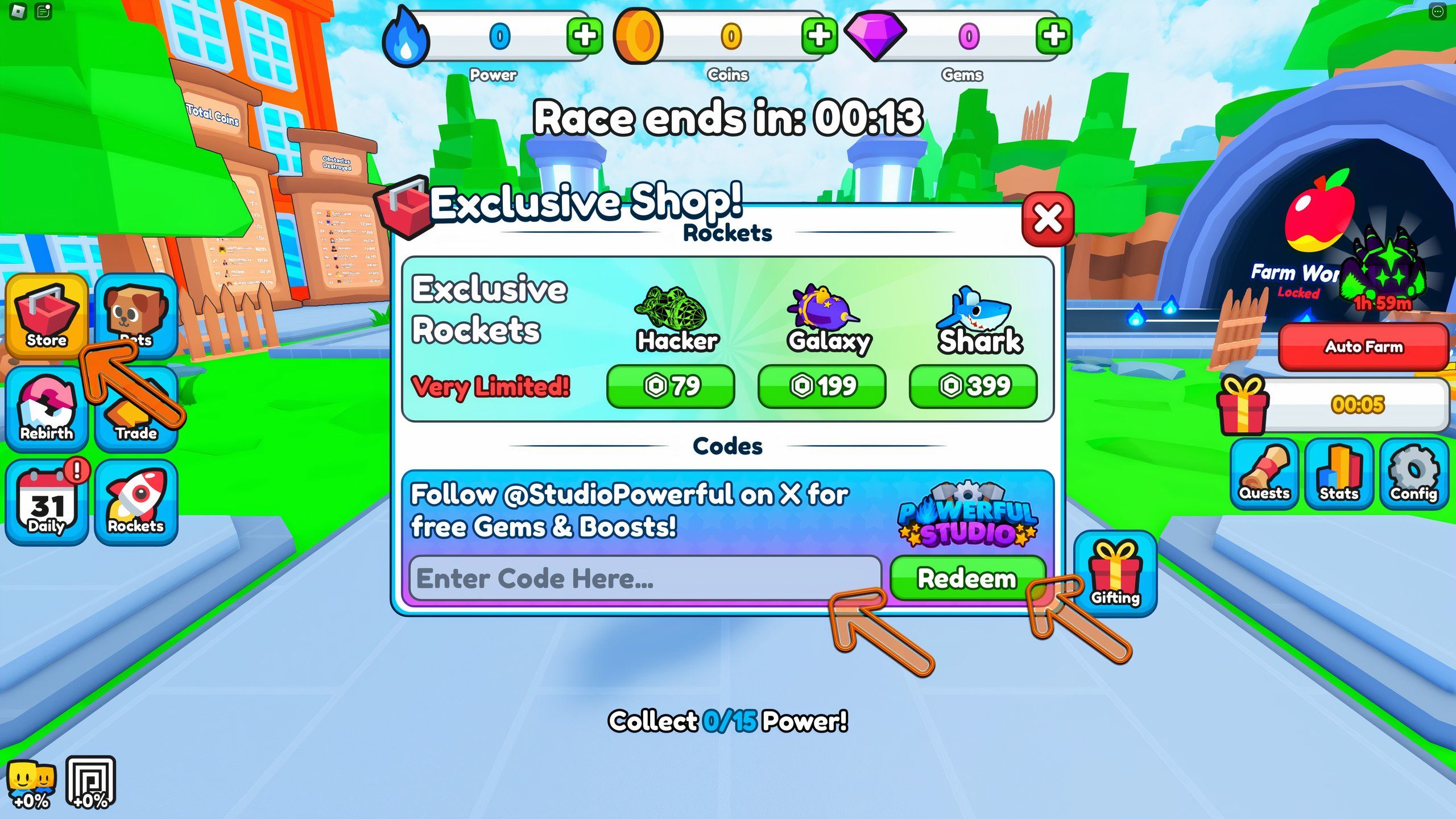 Rocket Riders Codes - Roblox