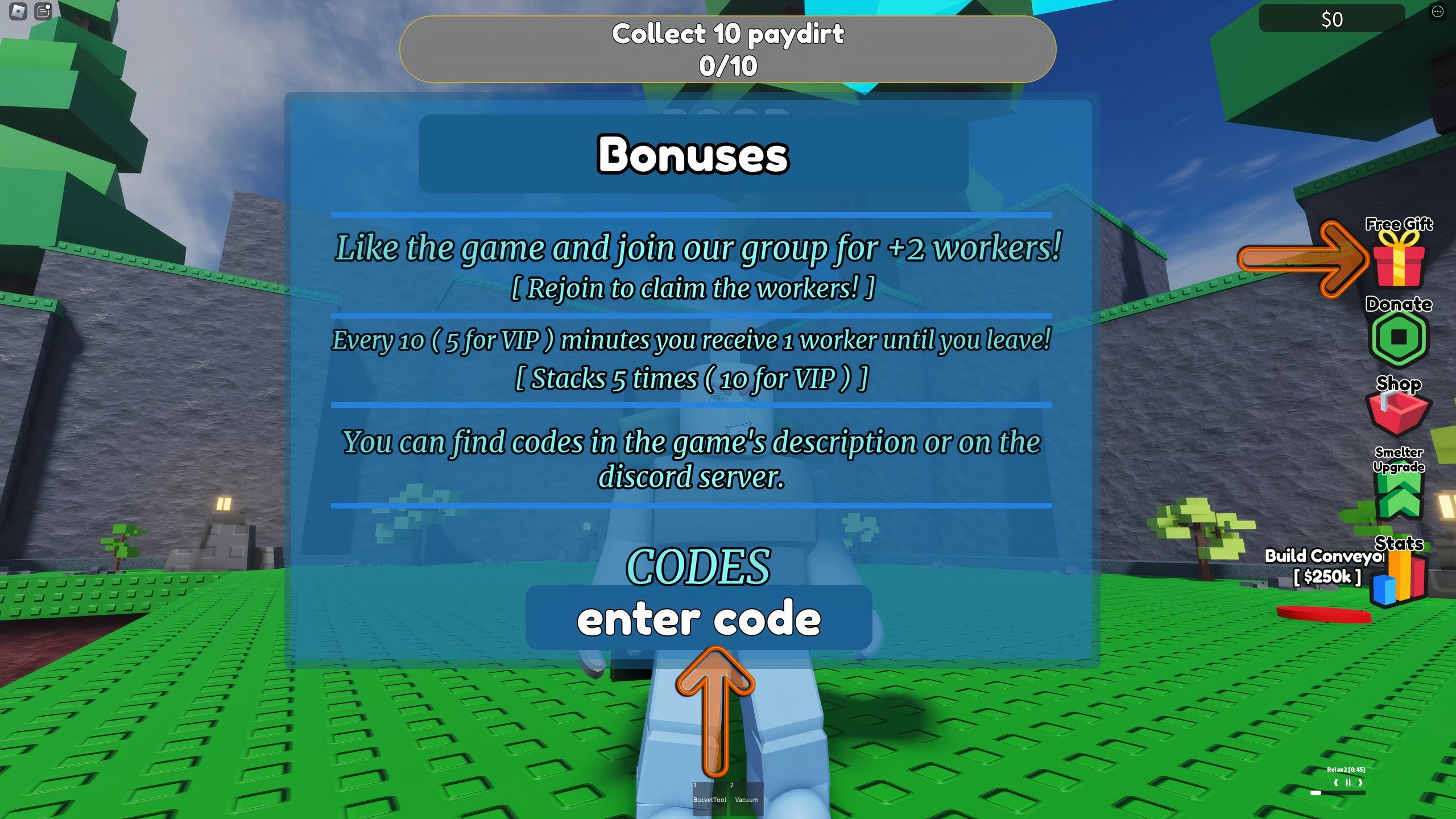 Gold Rush Codes - Roblox