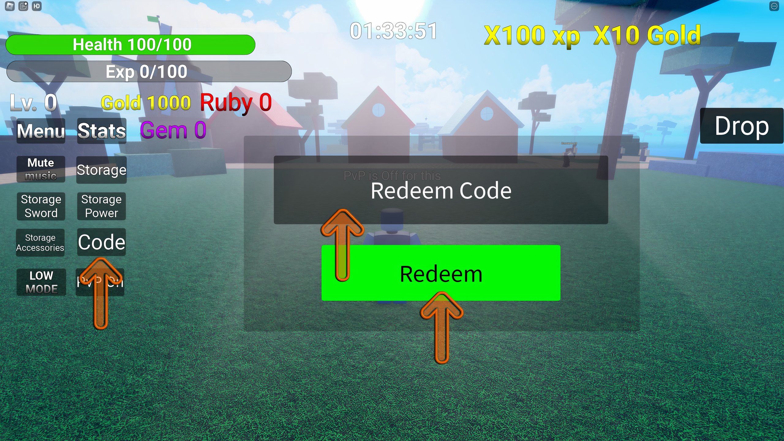 Rung Sea Codes - Roblox