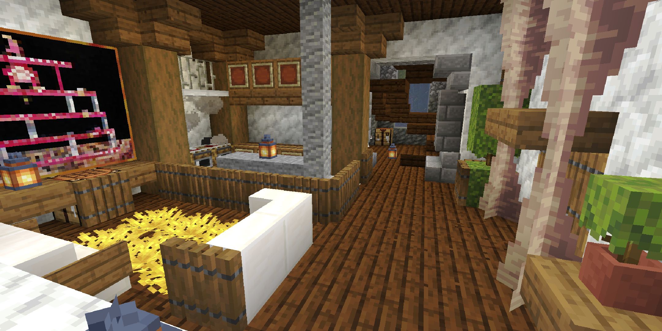 Minecraft Interior Wall Ideas Minecraft Medieval Warmbrick Cottage ⬇