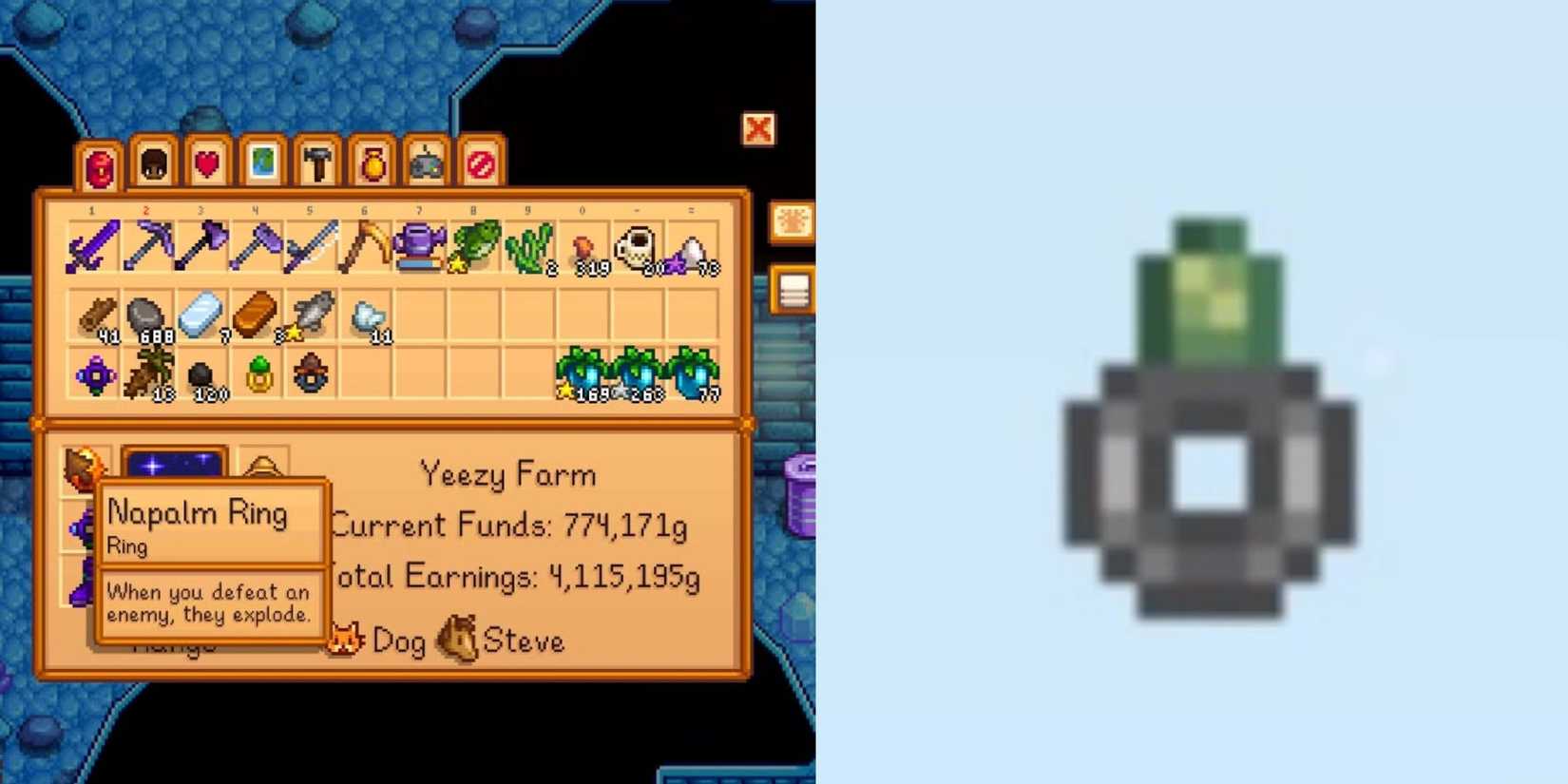 The Best Ring Combinations In Stardew Valley