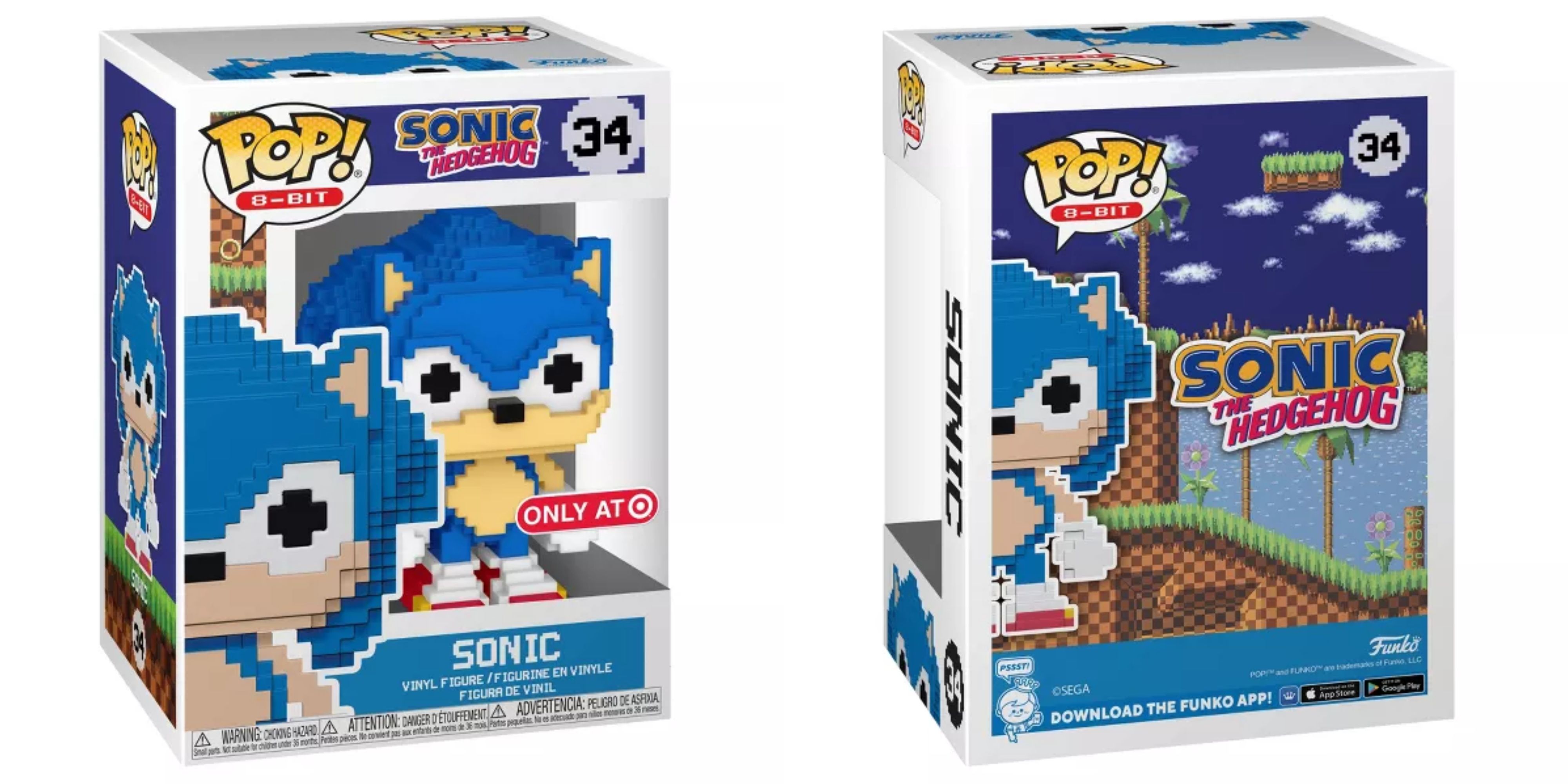 Sonic's New 8-Bit Funko Pops Are Now Available To Pre-Order At Target ...
