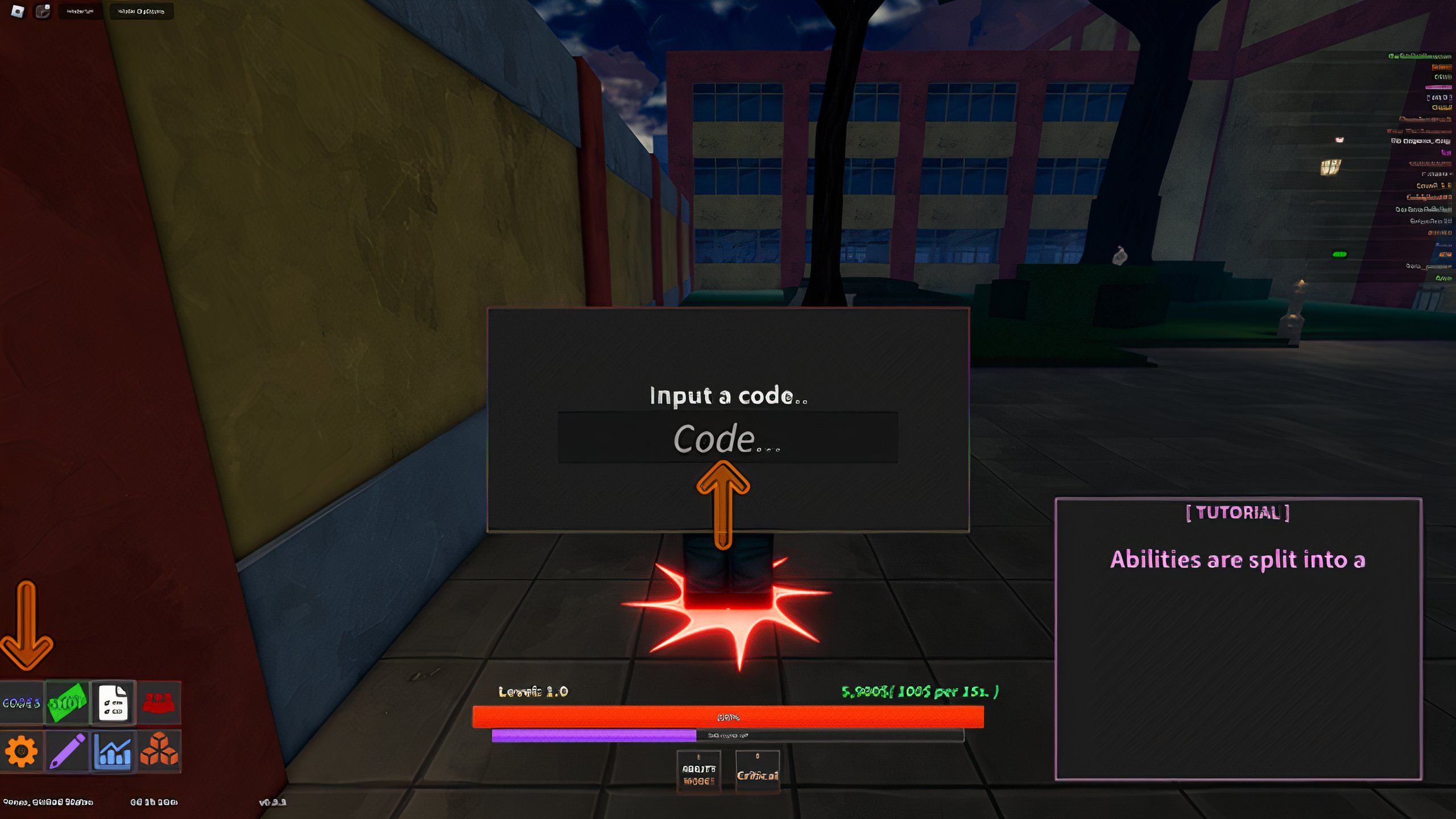 Unusual Codes - Roblox