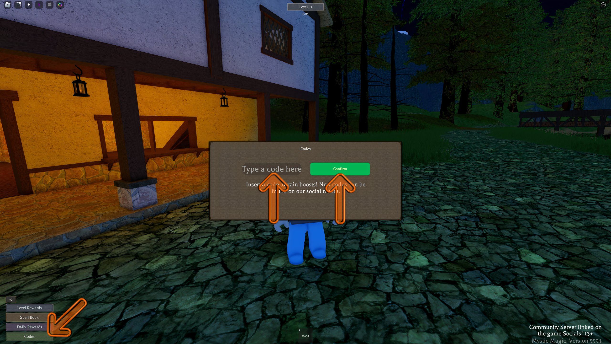 Mystic Magic Codes - Roblox