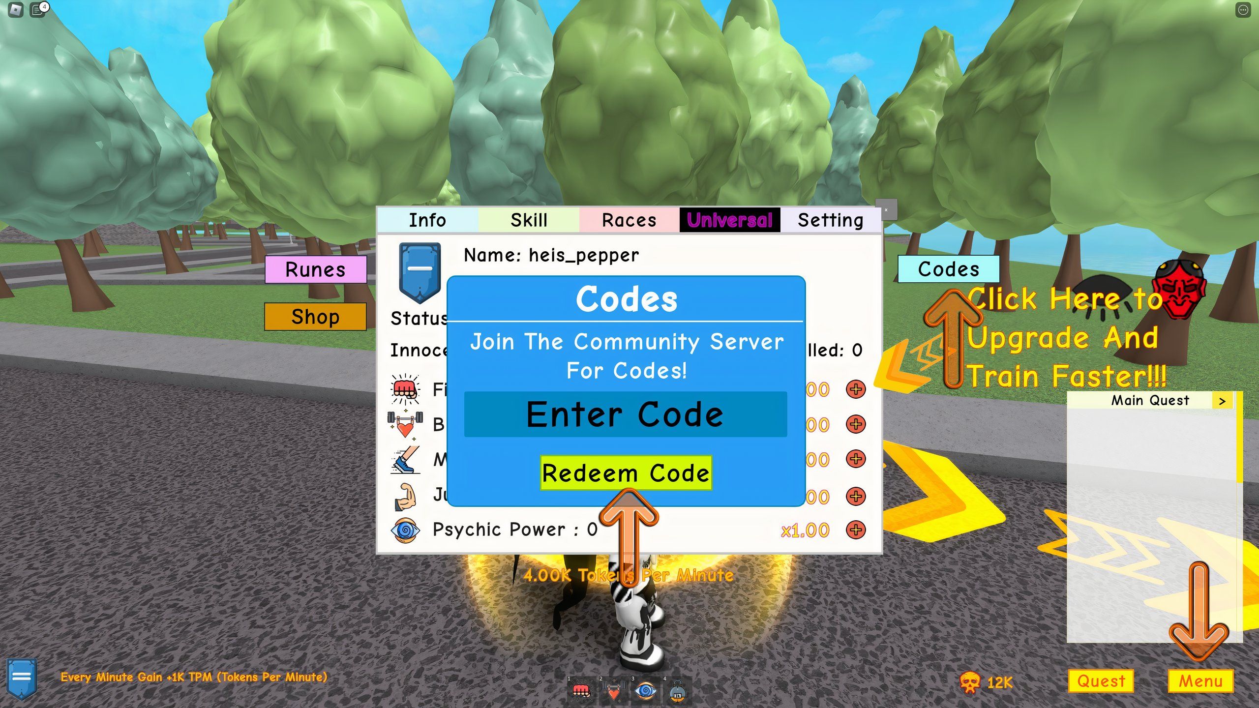 Spts Return Of The Reaper Codes - Roblox
