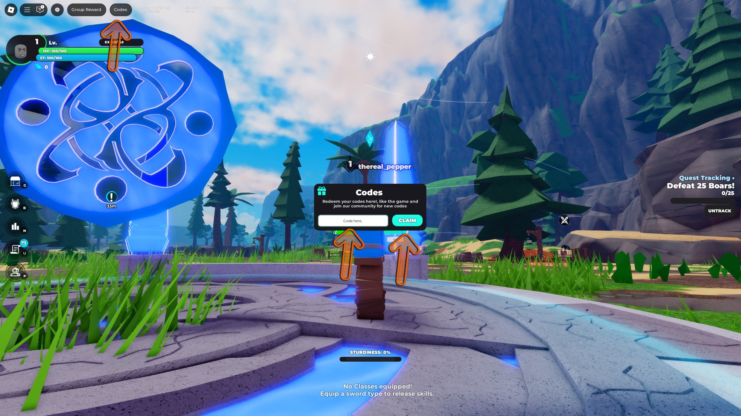 Sword Fantasy Codes - Roblox