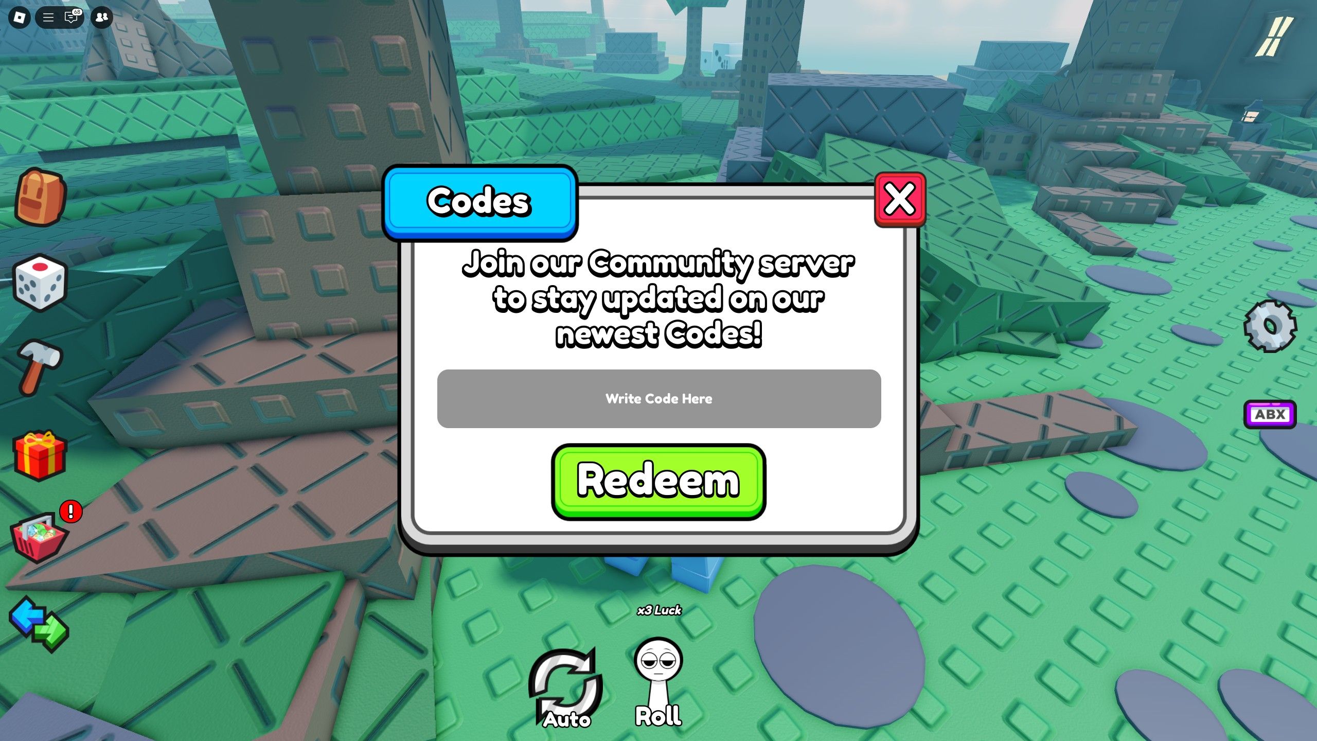 Sprunki RNG Codes - Roblox