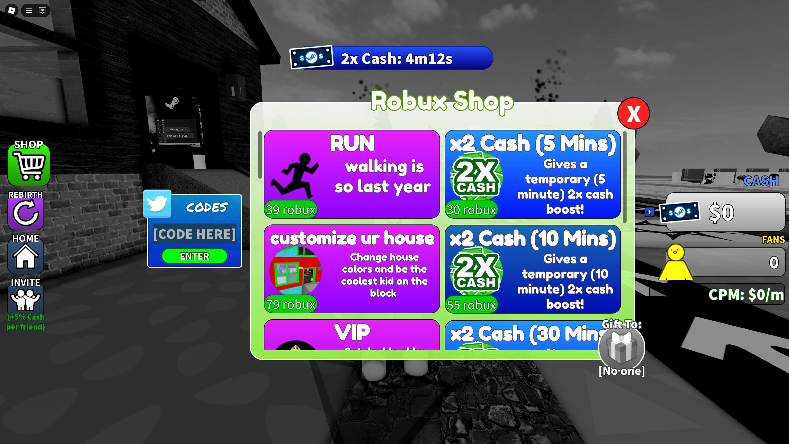 Make Steam Games To Become Rich And Famous Codes - Roblox