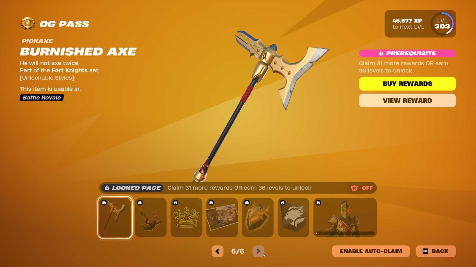 Every Battle Pass Item Reward In Fortnite: OG Chapter 1, Season 2