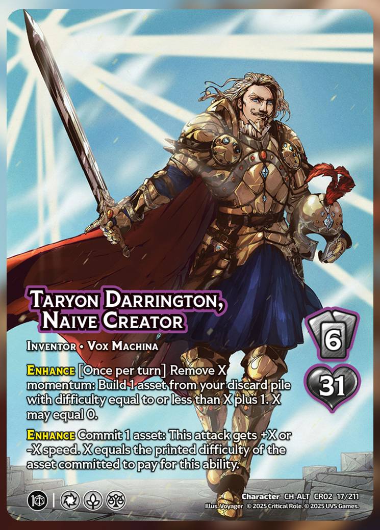 Take A Look At The Alt-Art Cards Of UniVersus' Critical Role: Heroes Of ...