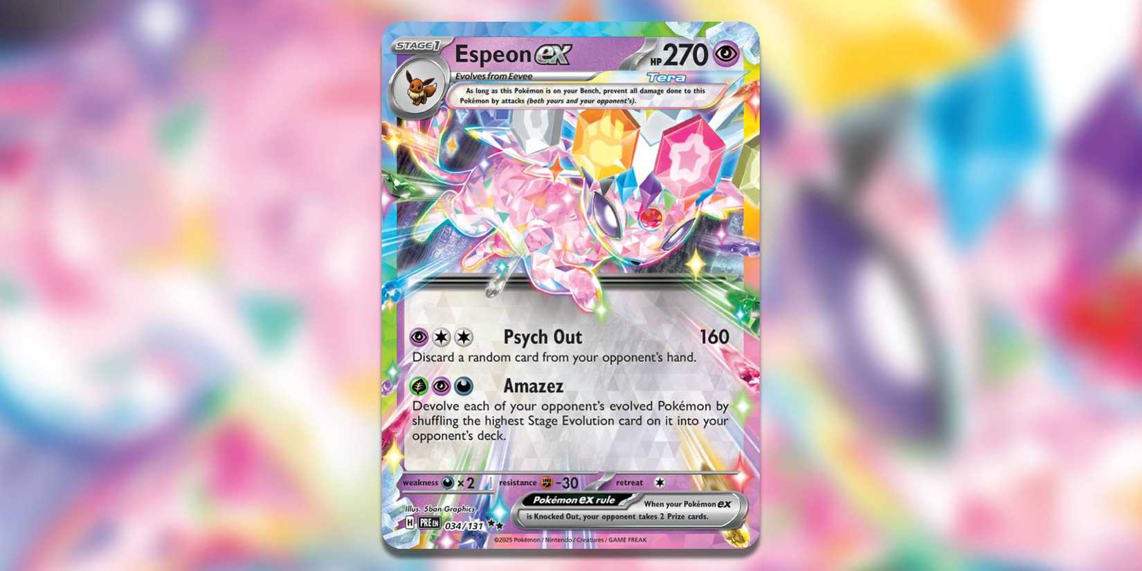 Best ex Pokemon From Prismatic Evolutions - Pokemon TCG