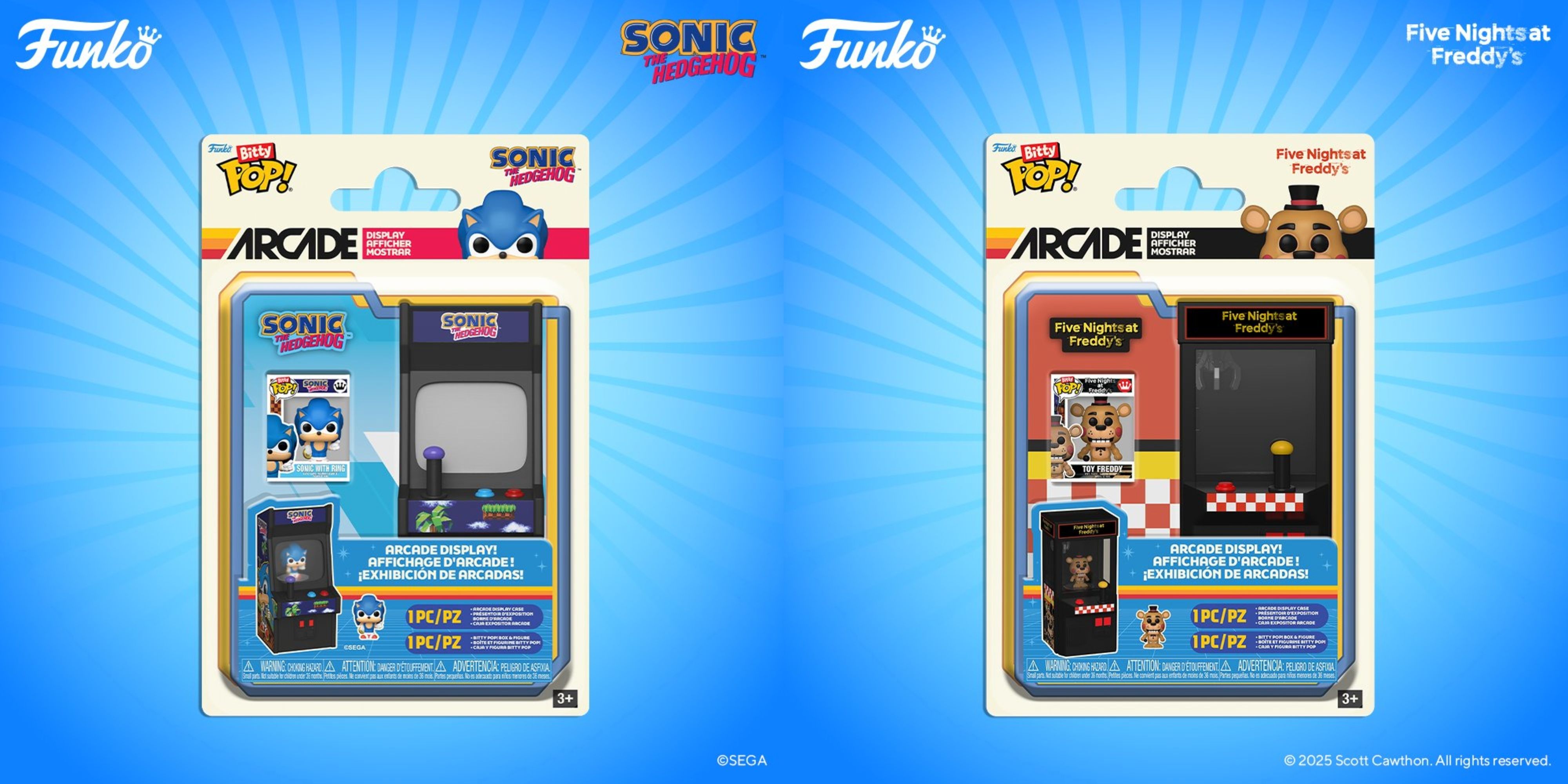 Funko Has Revealed A Tiny Arcade Machine With An Itty Bitty Sonic Pop ...