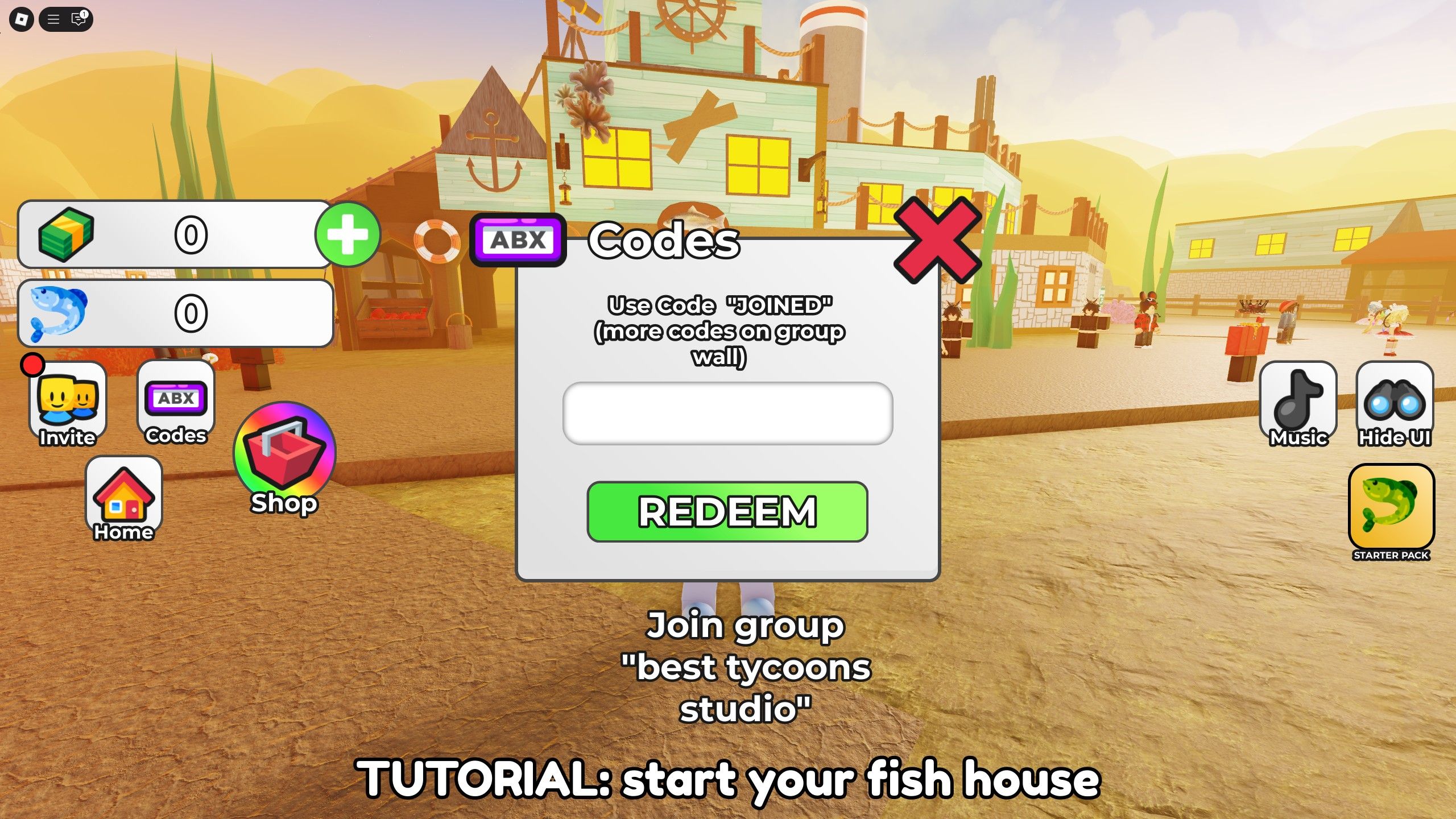 Sell Fish To Rule The World Codes - Roblox