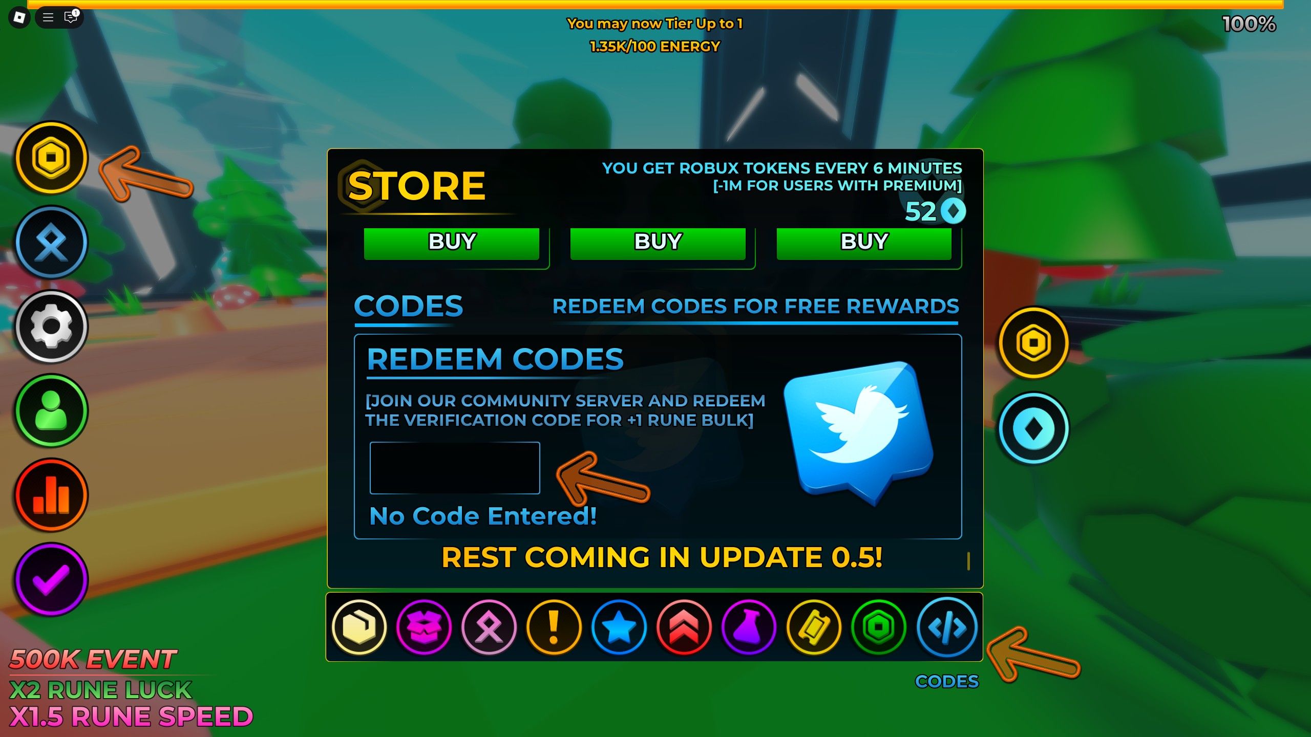Ascender Incremental Codes - Roblox