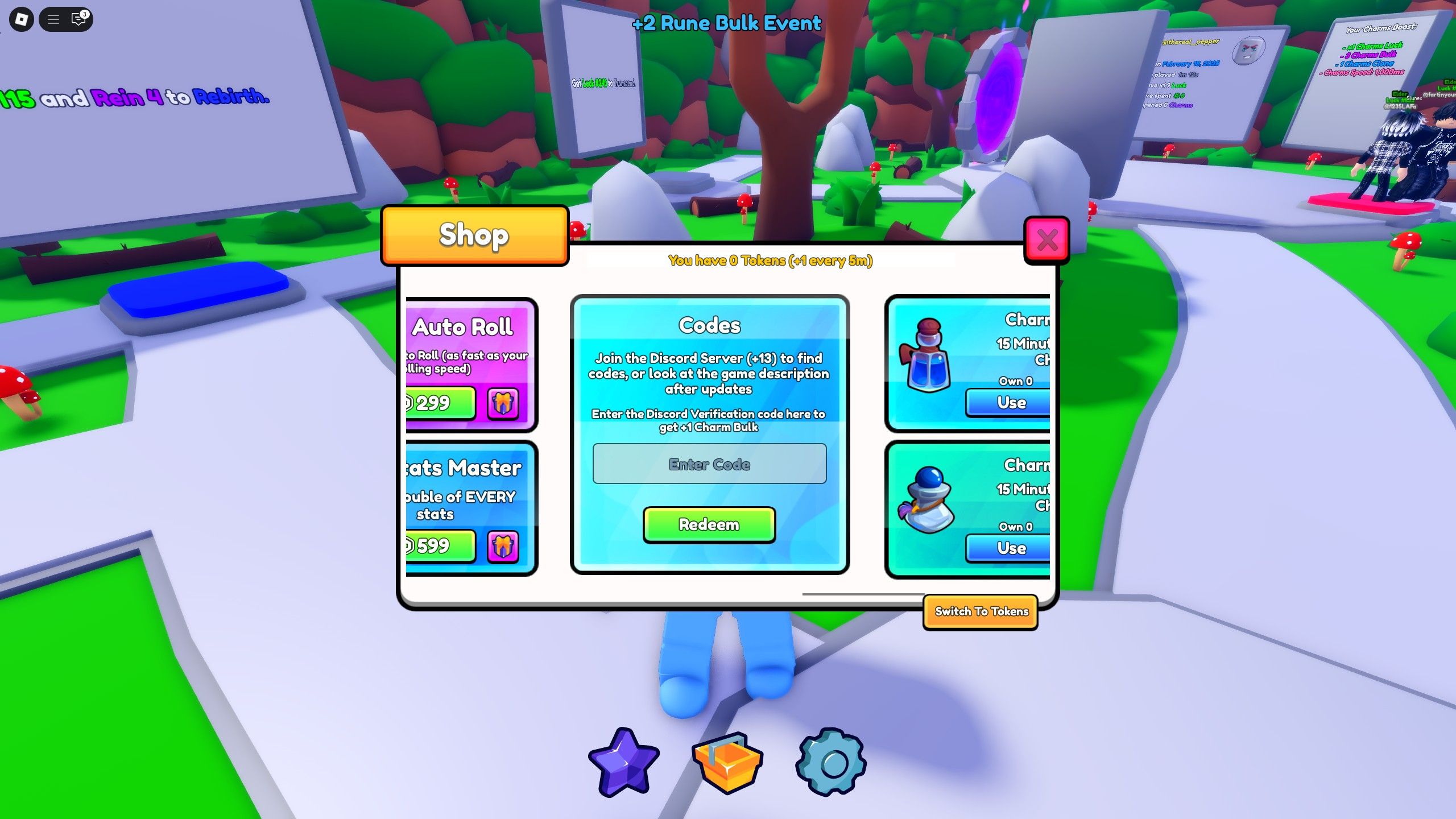 Omega Rarities Codes - Roblox