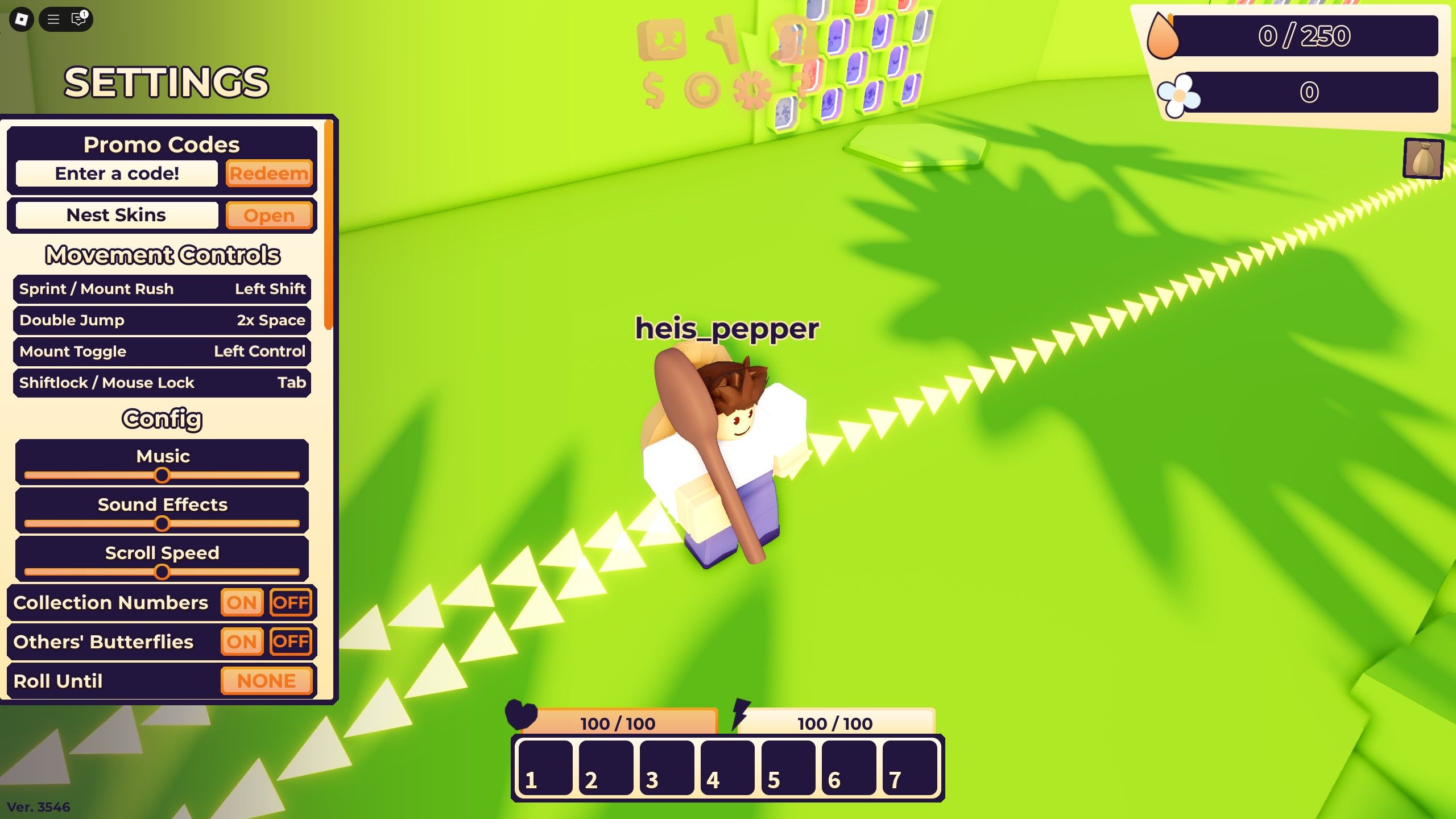 Project Butterfly Codes - Roblox