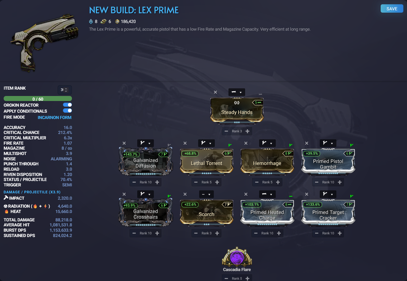 The Best Lex Prime Builds In Warframe