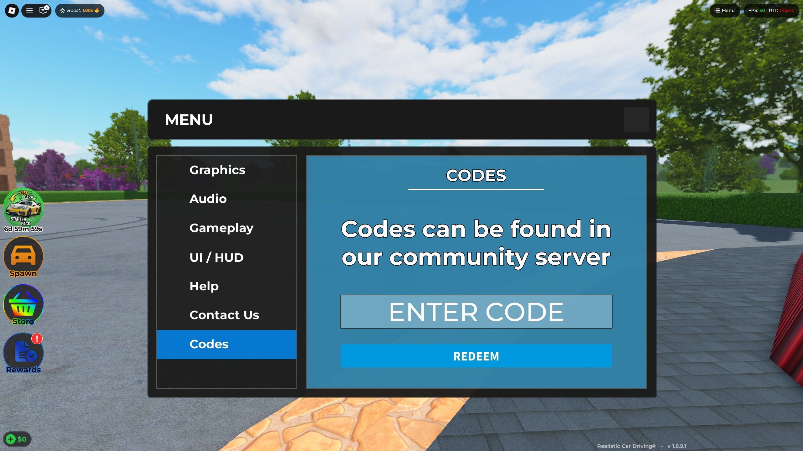 Realistic Car Driving Codes - Roblox