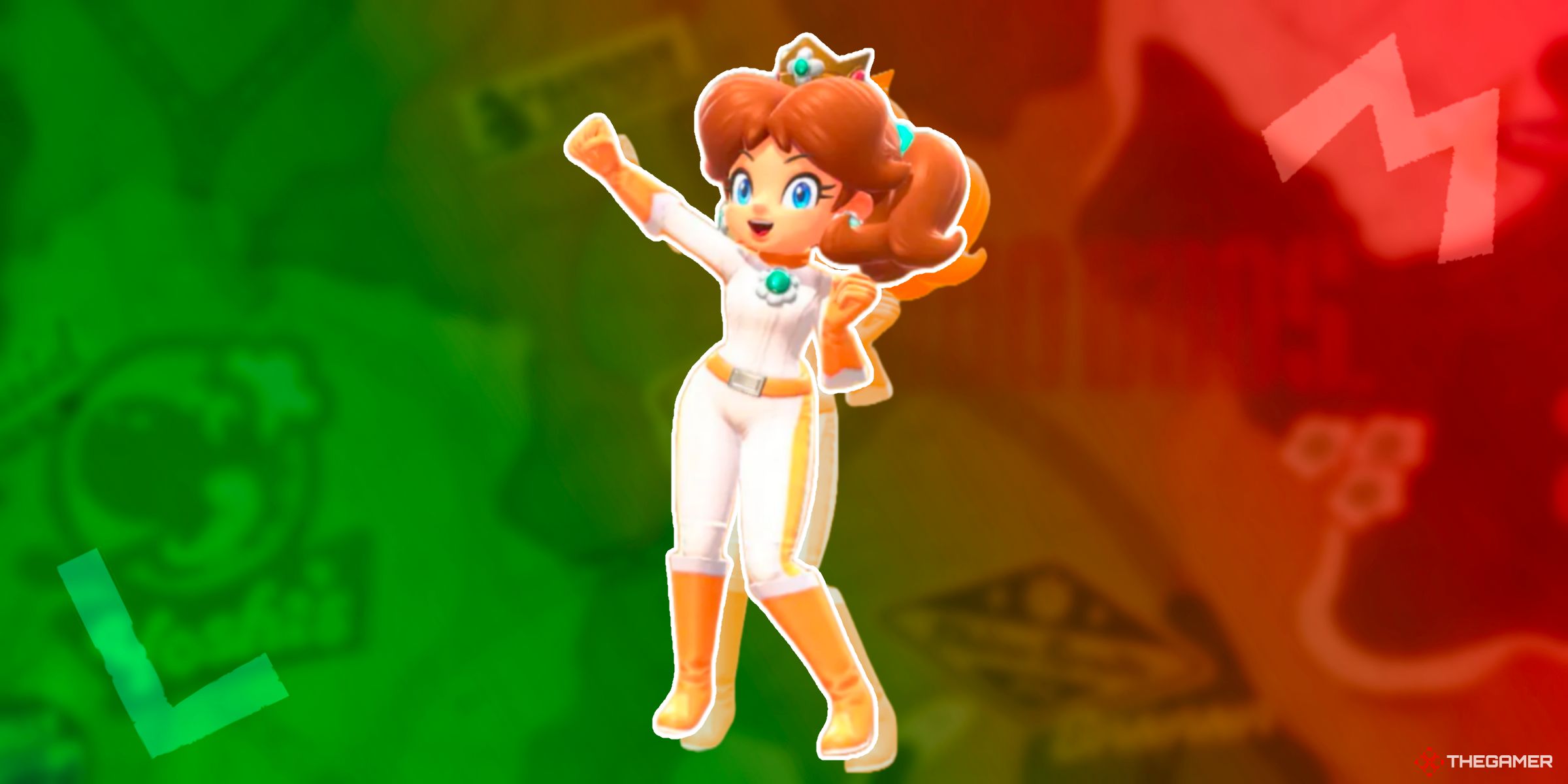Daisy Mario Costume
