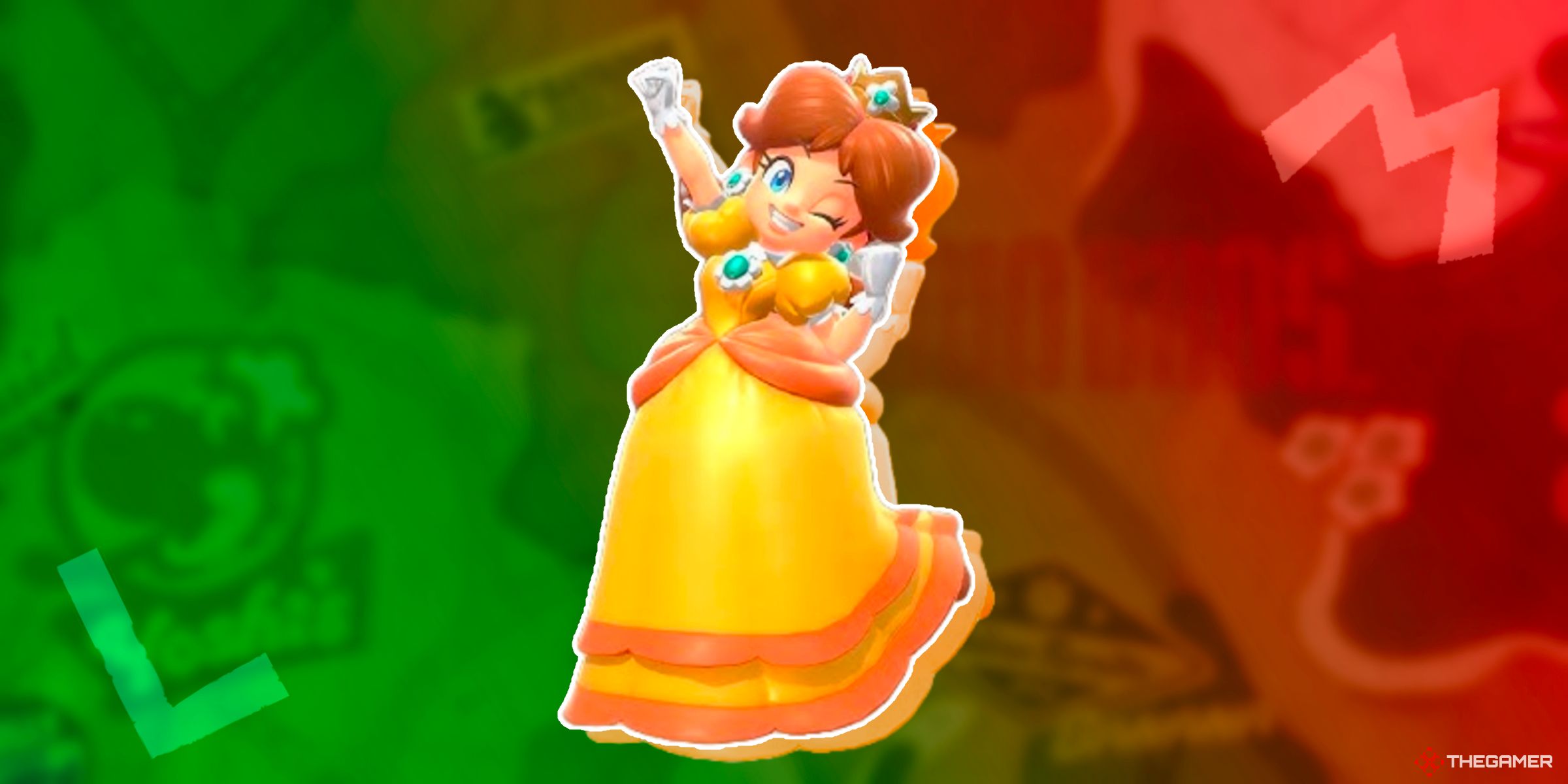 Princess Peach Og Daisy Mario Kart