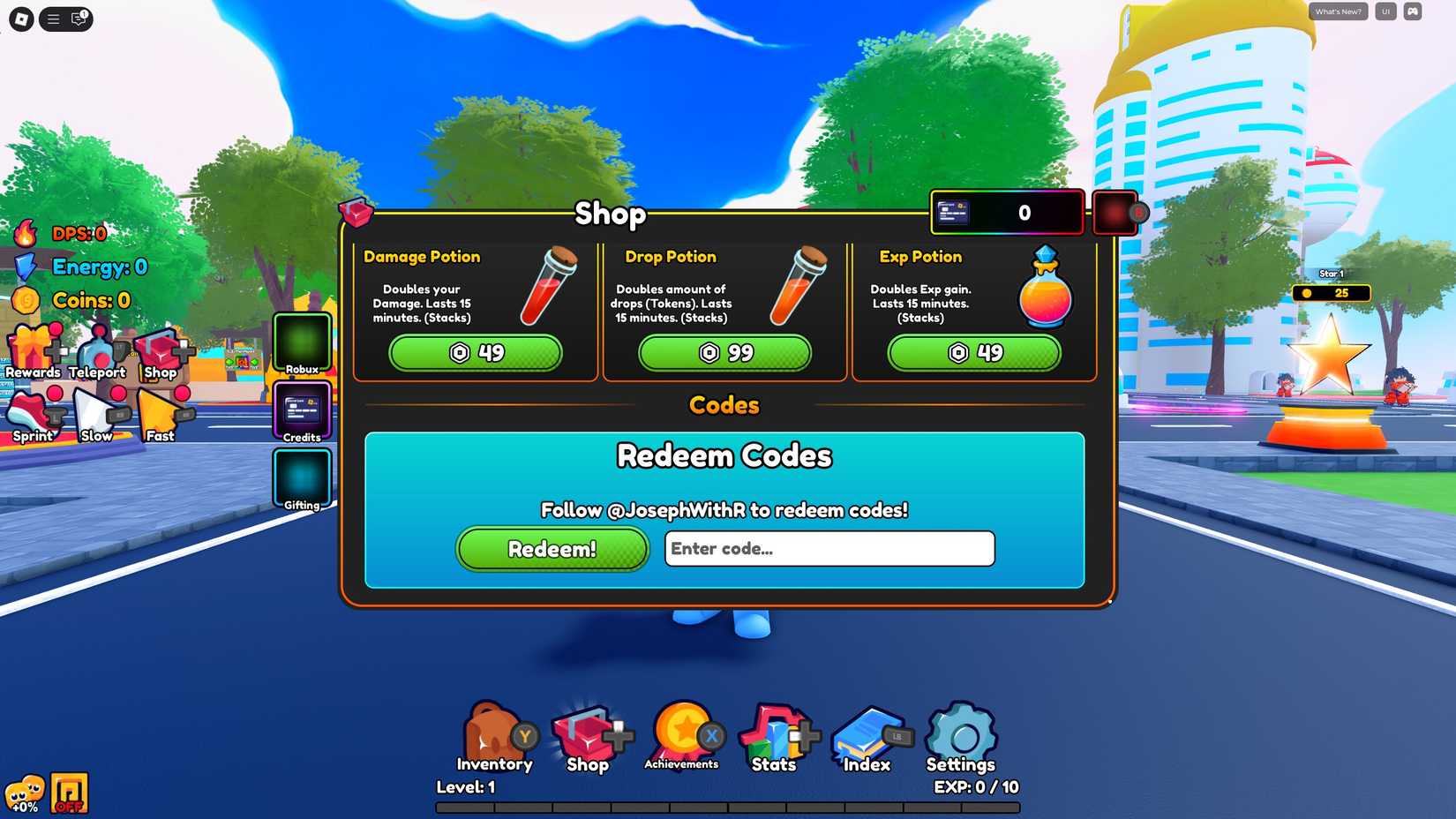 Anime Eternal Codes - Roblox