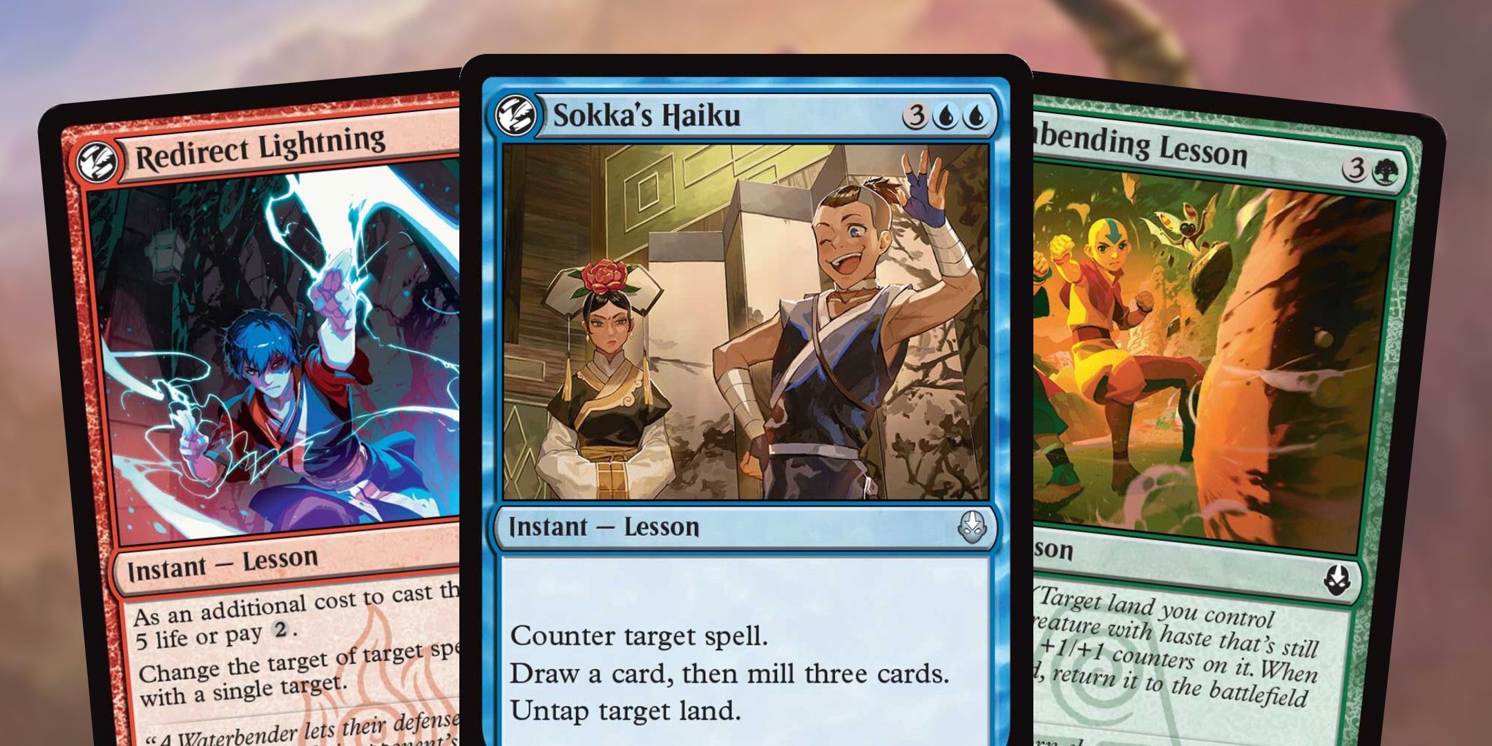 MTG Reveals First Look At Avatar: The Last Airbender Universes Beyond Set