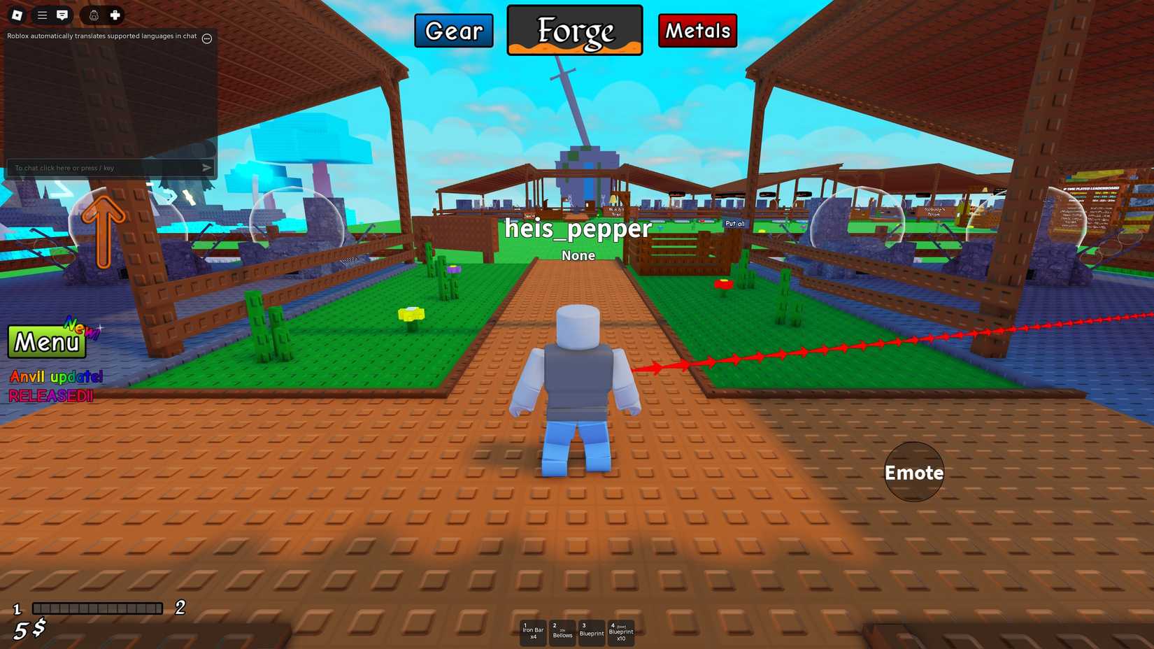 Forge A Weapon Codes - Roblox