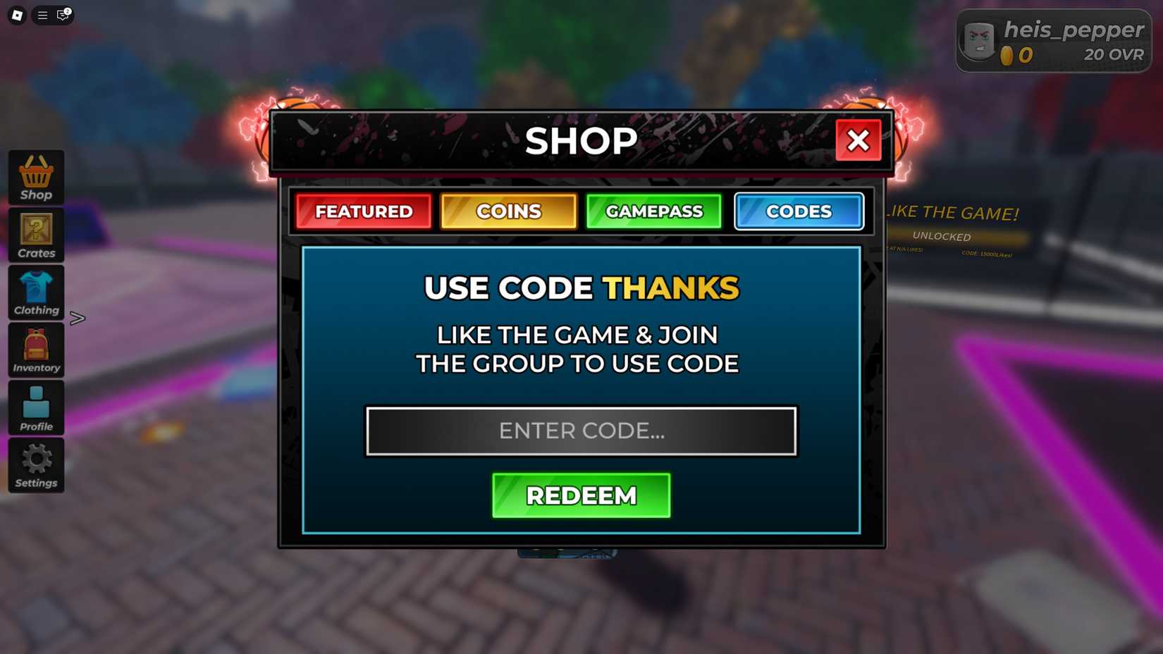 Arcade Basketball Codes - Roblox