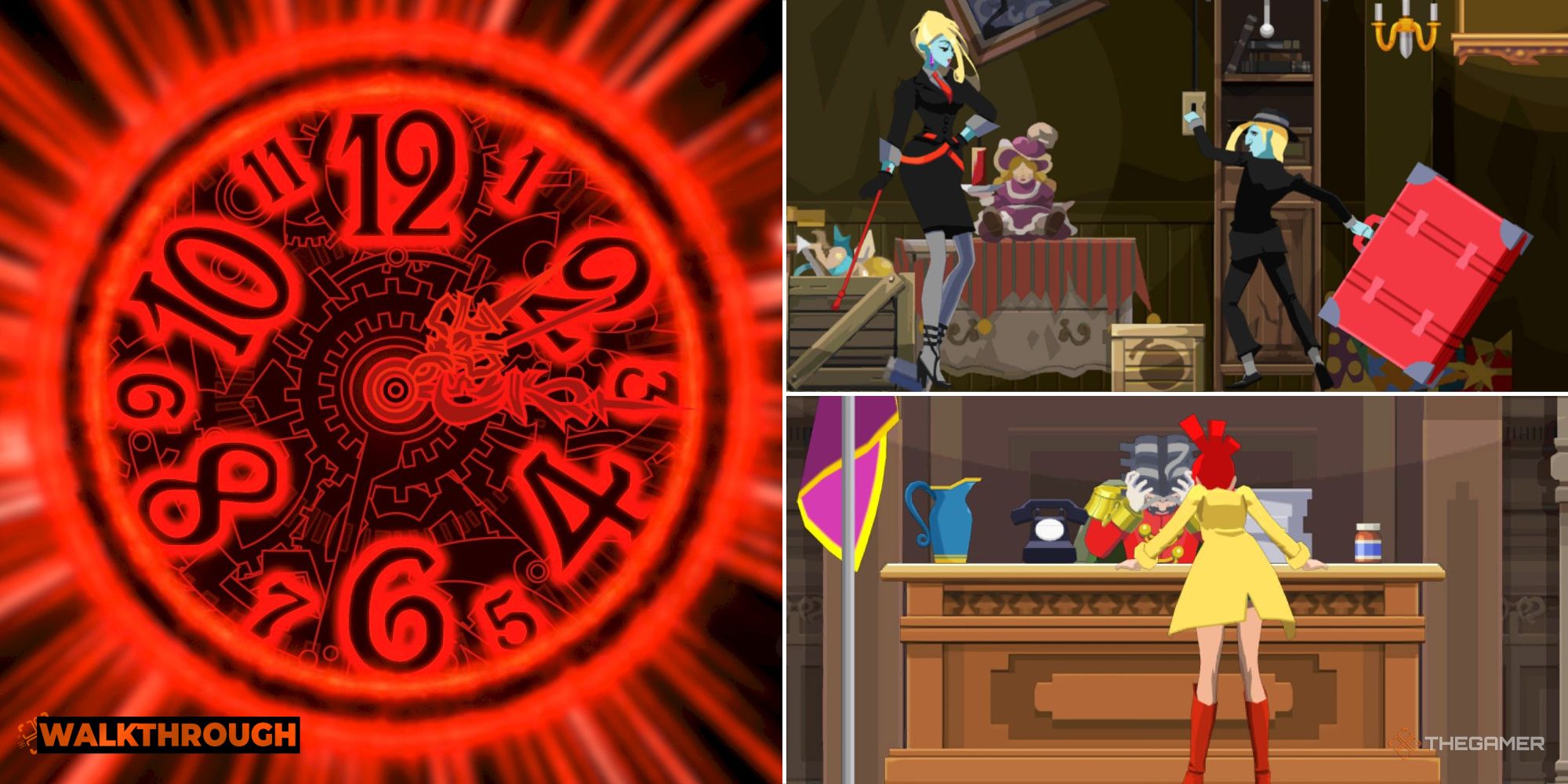 How To Open The Red Trunk In Ghost Trick: Phantom Detective