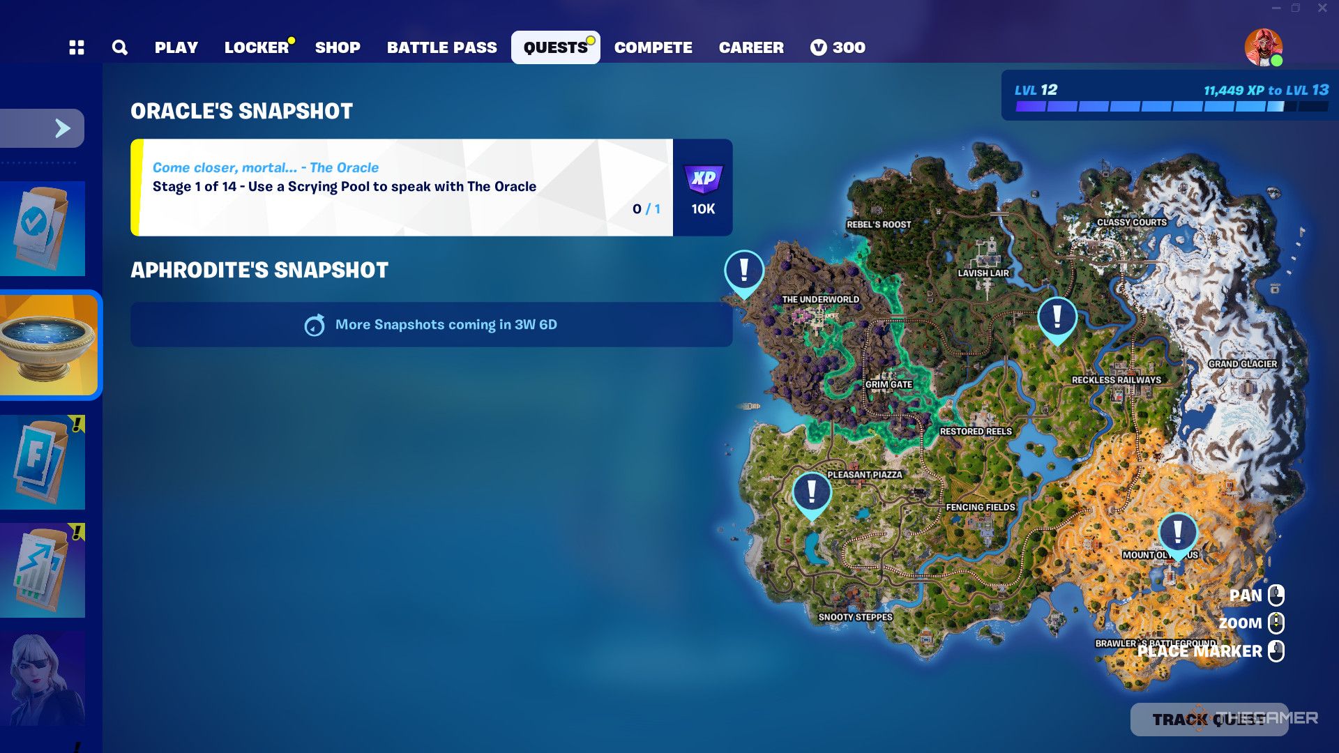 How To Complete All Oracle's Snapshot Quests In Fortnite: Chapter 5 ...