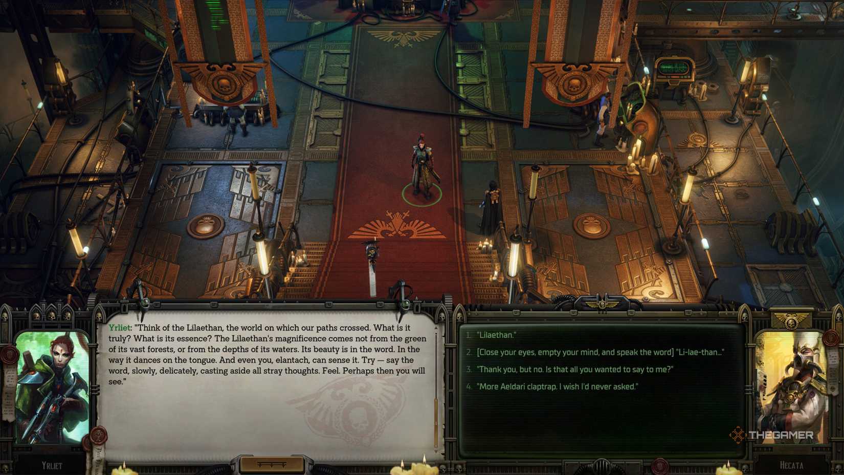 How To Complete Yrliet's Personal Quest In Warhammer 40: Rogue Trader