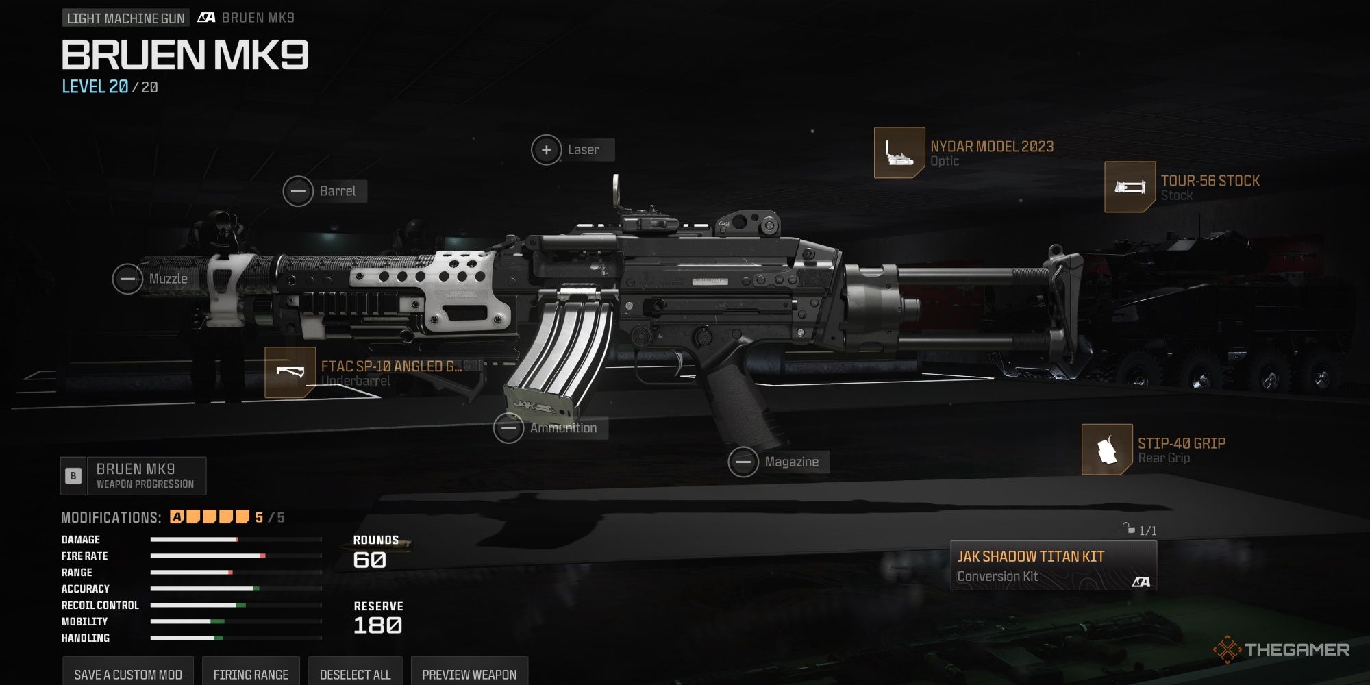 Steam Workshop::MW23 BRUEN MK9 JAK Shadow Titan Kit(M16)