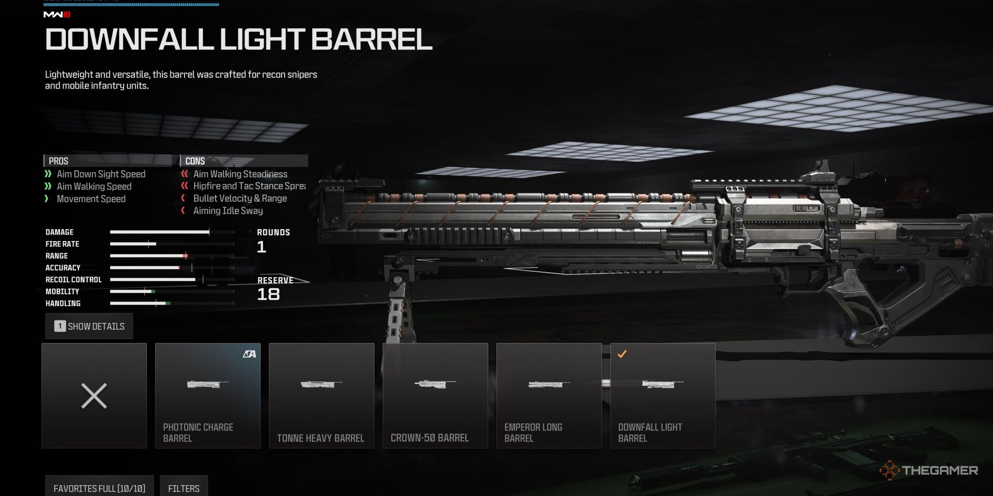 Mors Long Rifle Sniper Rifl