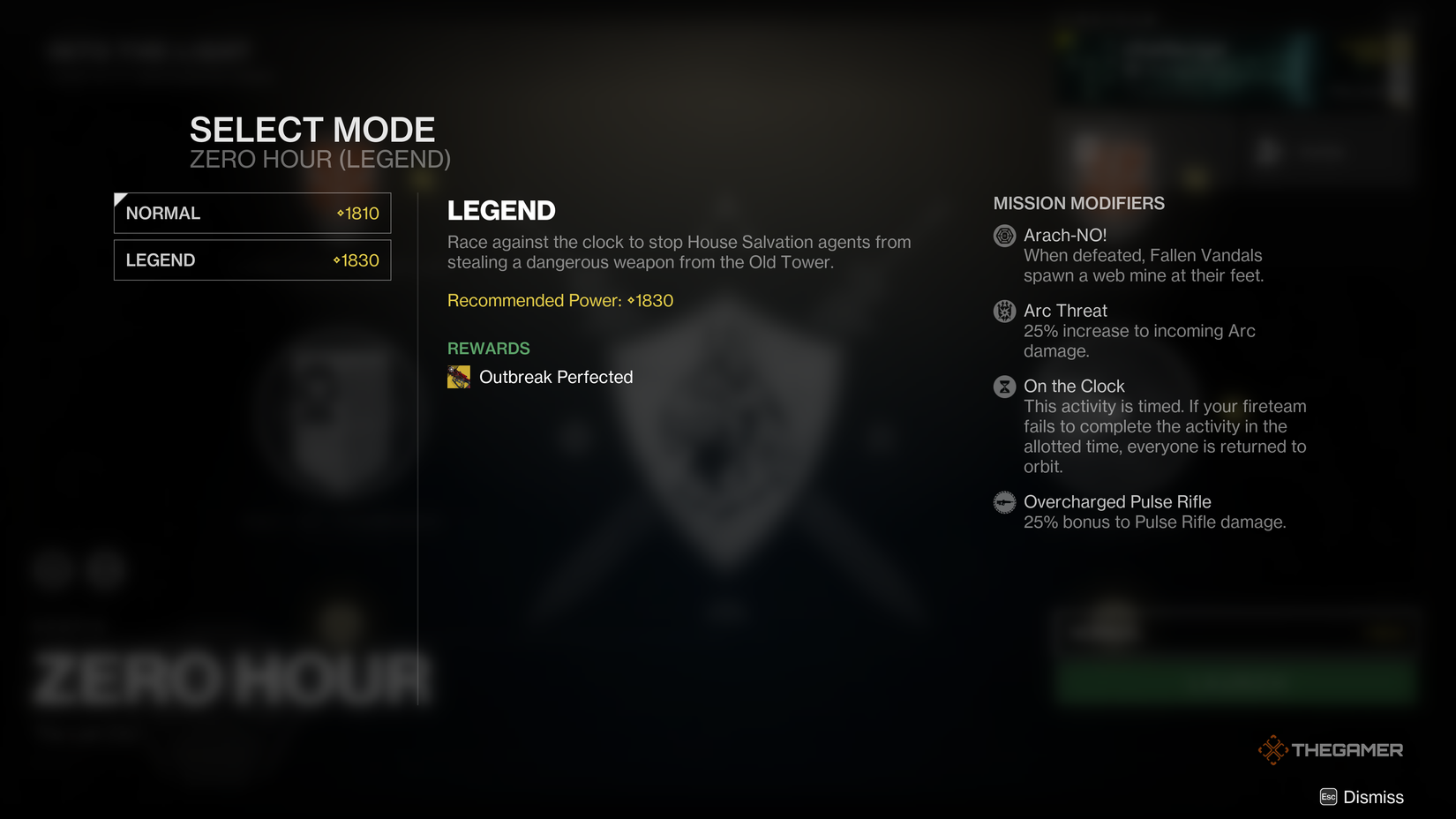 Zero Hour Exotic Mission Walkthrough And Secrets Guide - Destiny 2 ...