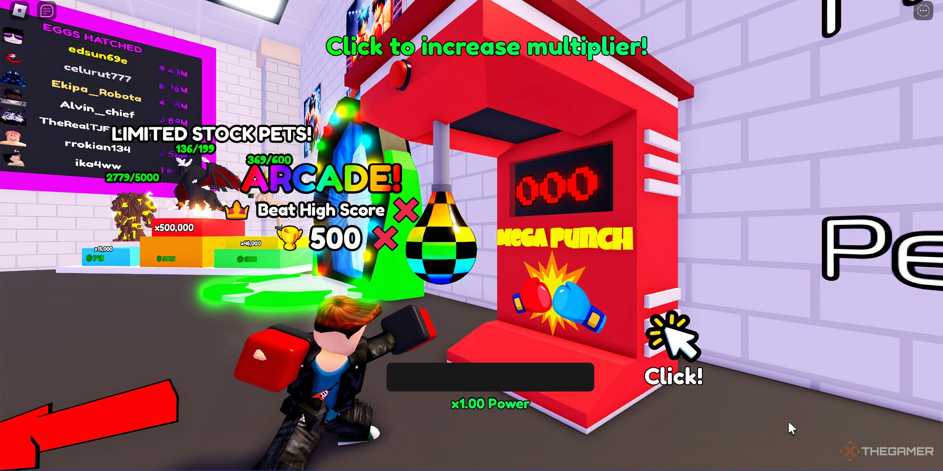 Arcade Punch Simulator Codes For Roblox