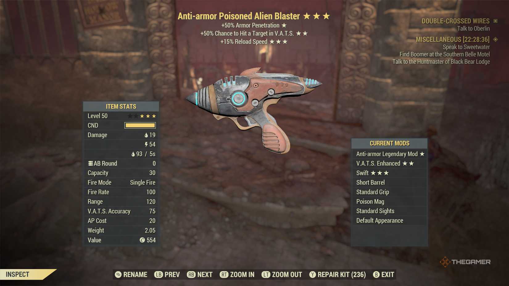 How To Make The Best Pistol Build In Fallout 76
