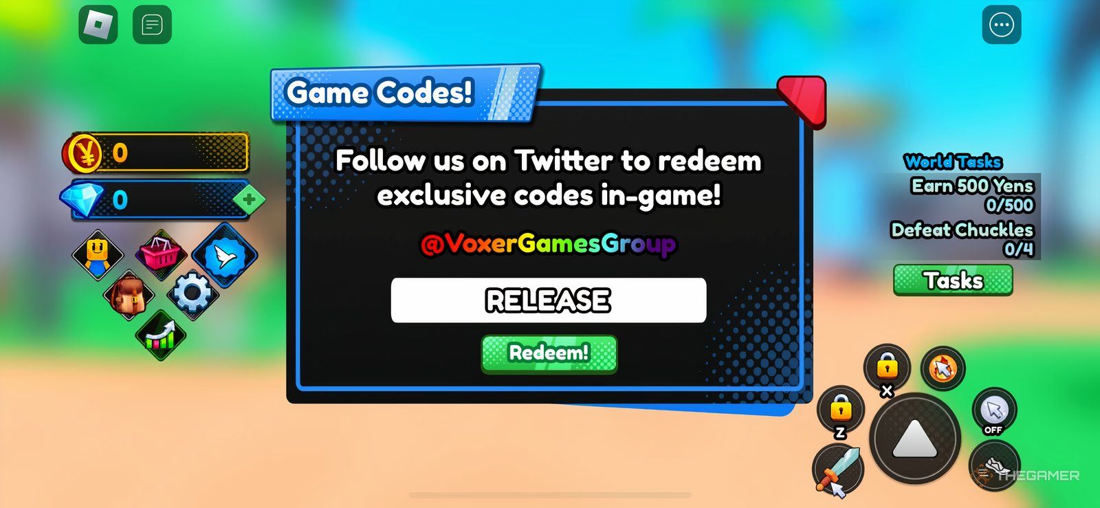Roblox: Anime Realms Simulator Codes