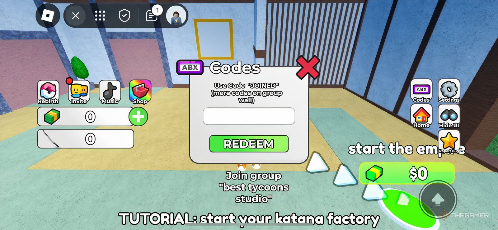 R️oblox: Make Katanas And Prove Sensei Wrong Codes