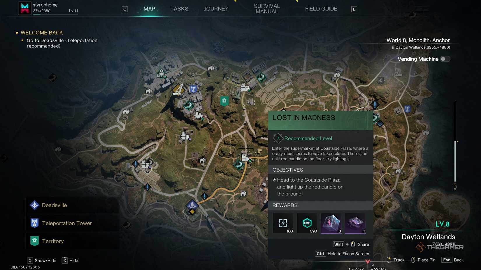 Where To Find The Cultist's Treasure In Once Human