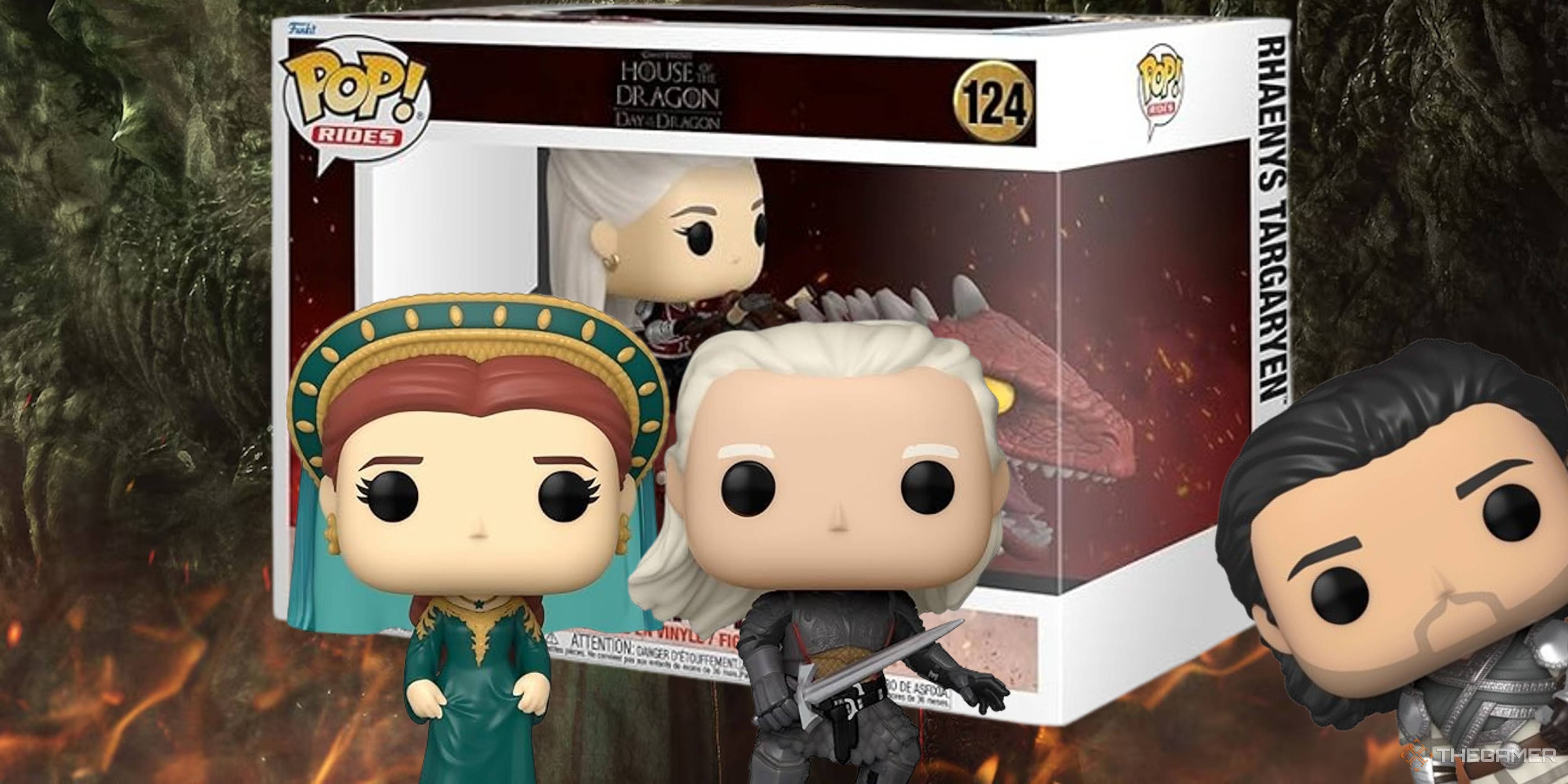 House Of The Dragon Collectibles Funko POP! House Of The Dragon Set - Alicent, Daemon & Coryls ...