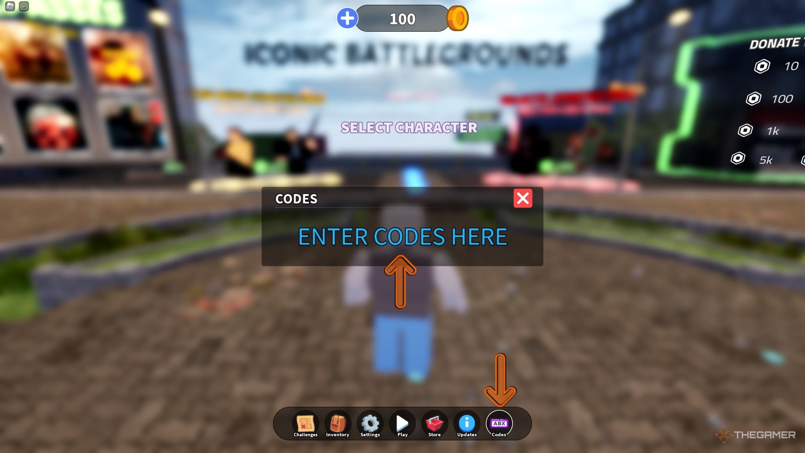 Iconic Battlegrounds Codes - Roblox
