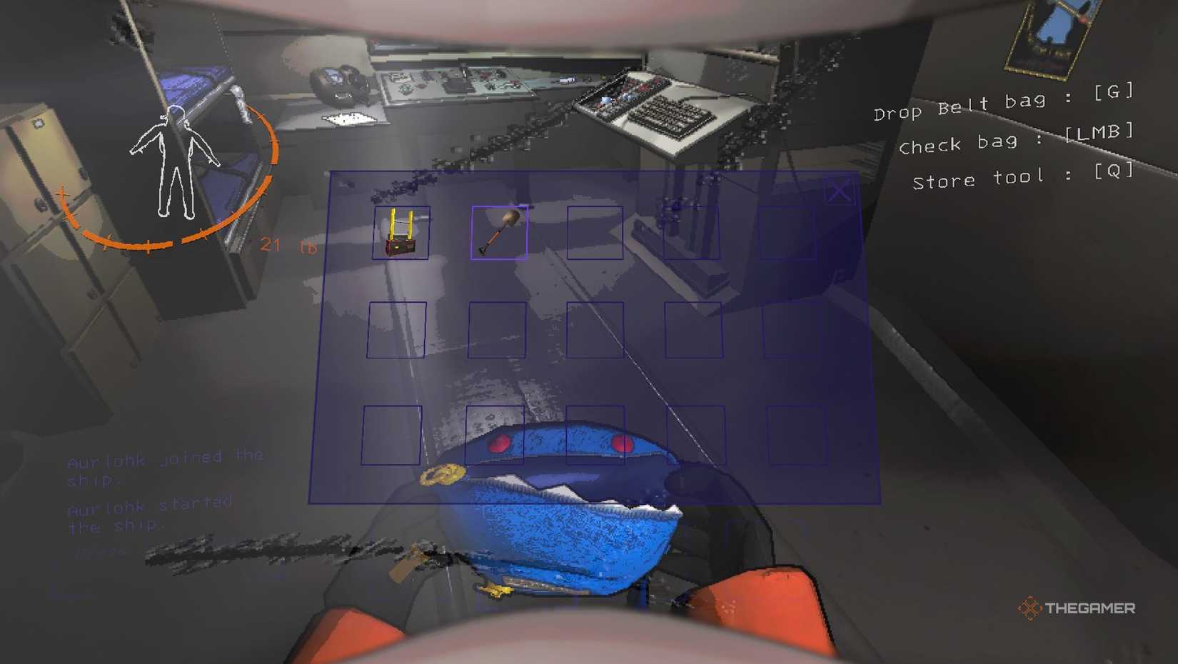 How To Put Equipment In The Belt Bag In Lethal Company