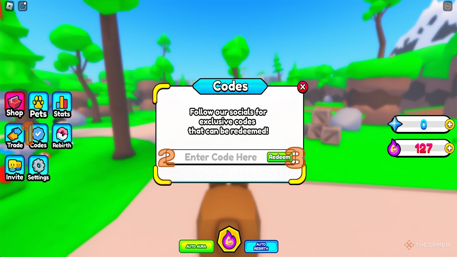 Gain Aura Simulator Codes For Roblox